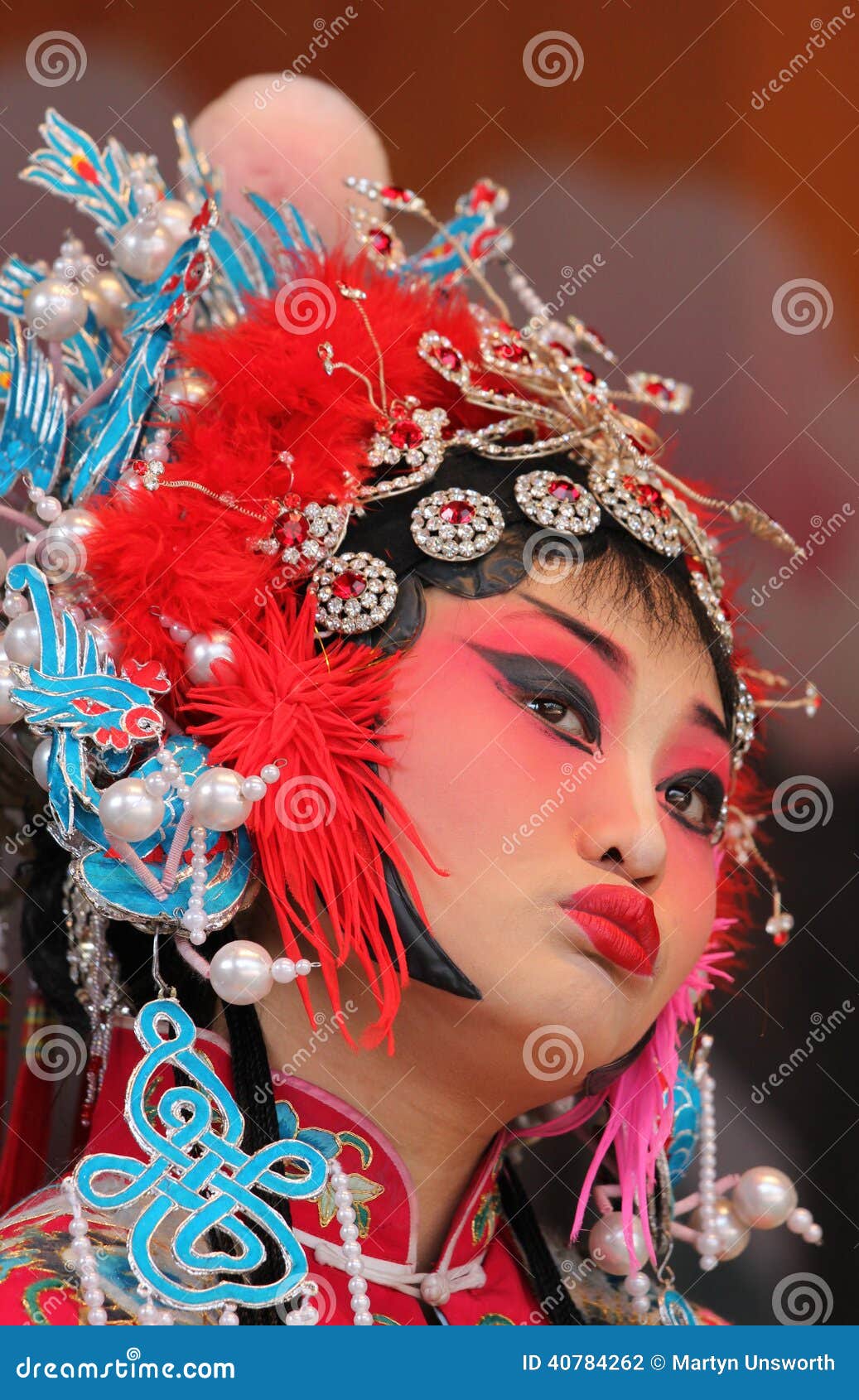 Ópera china fotografía editorial. Imagen de mujer, chino - 40784262