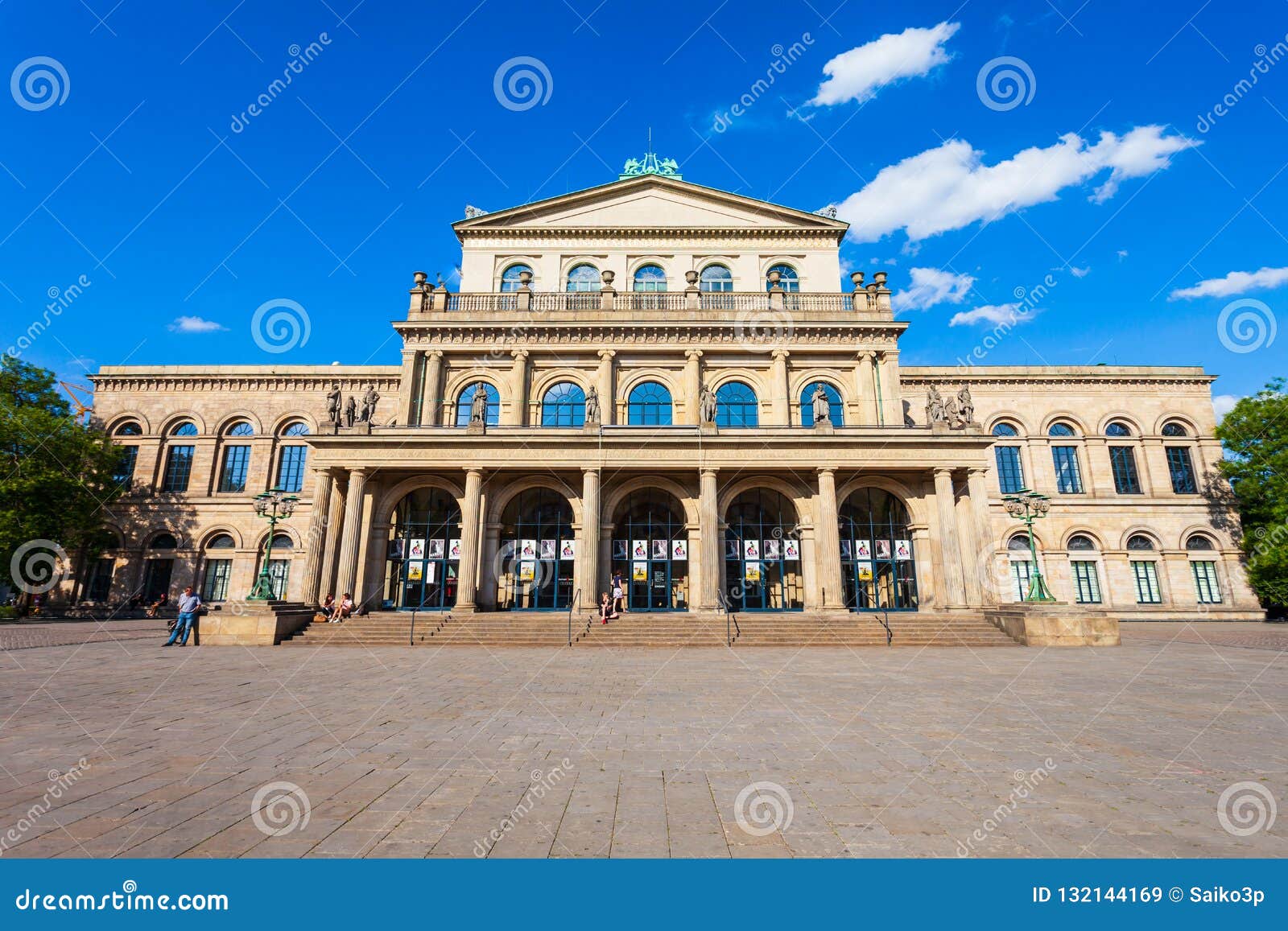 Ópera Y Teatro, Hannover De Staatsoper Imagen de archivo - Imagen de ...