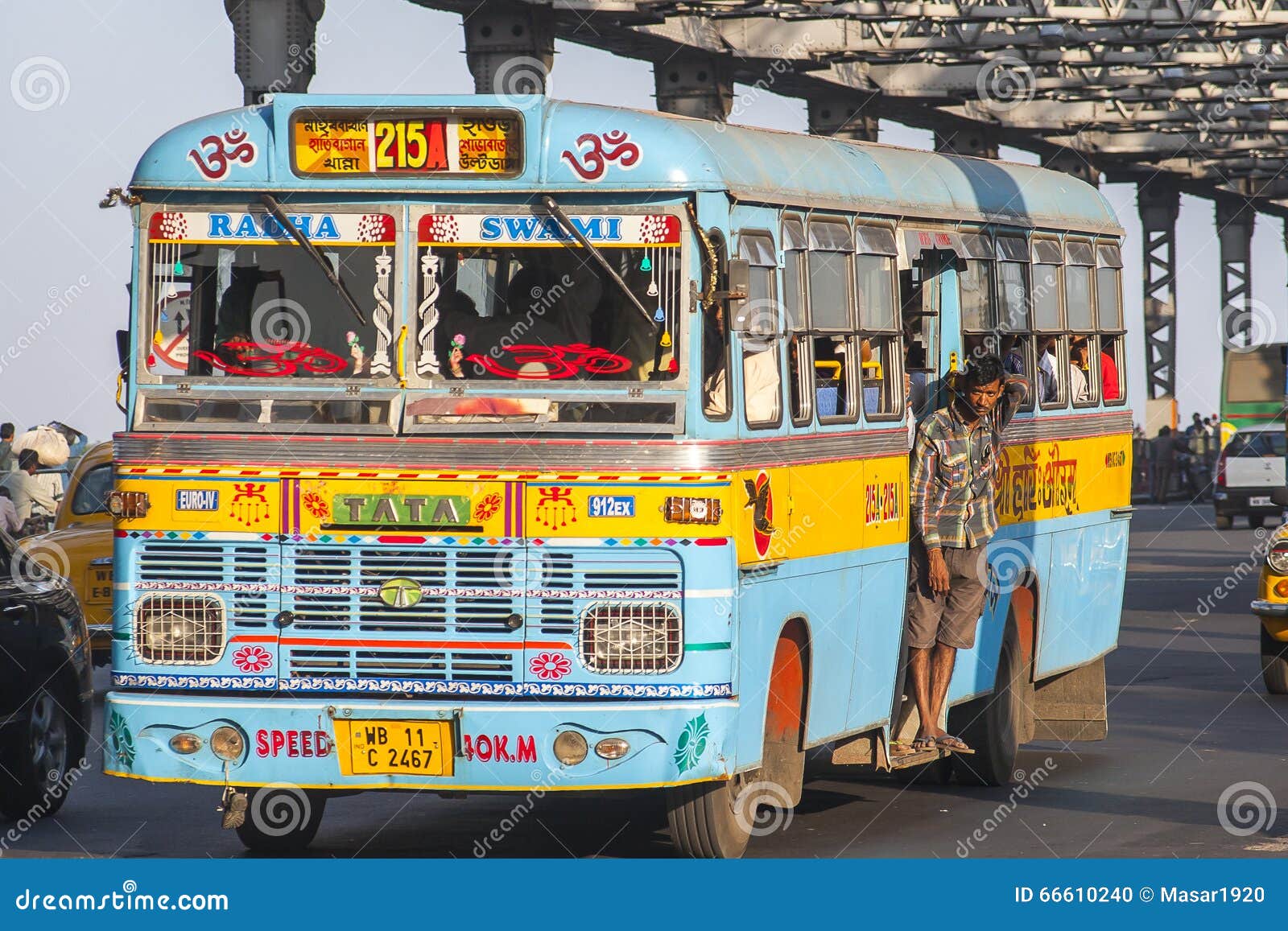 Ônibus indiano imagem editorial. Imagem de local, kathmandu - 66610240