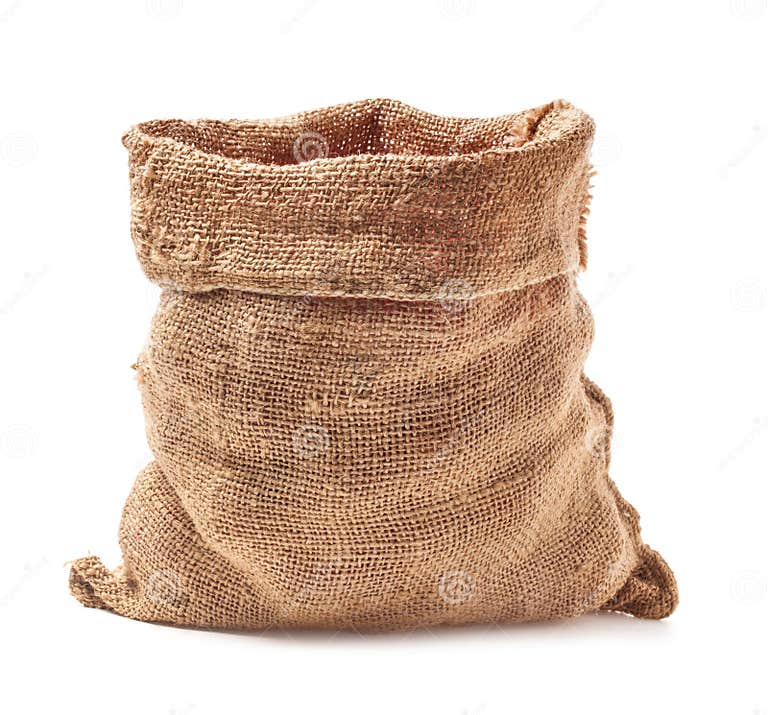 Öffnen Sie kleinen Sack stockbild. Bild von gewebe, satz - 43801067