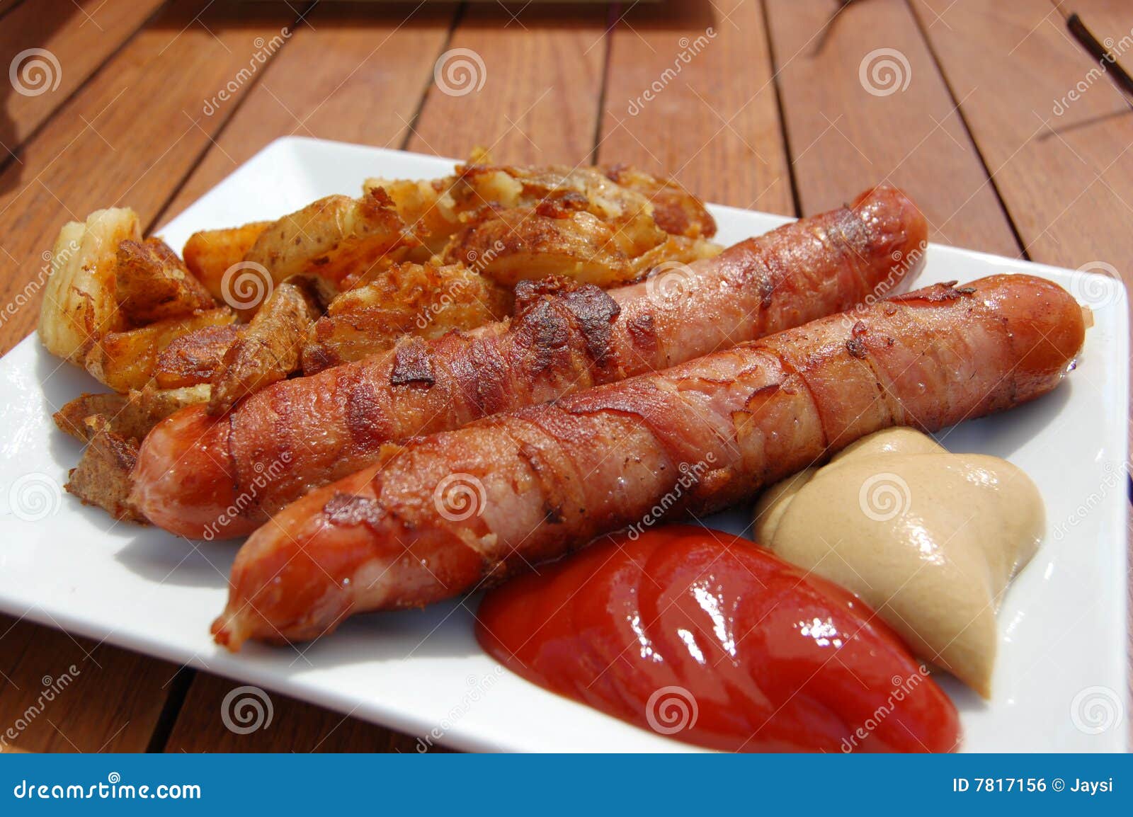 Österreichischer Schnellimbiß Stockfoto - Bild von kochen, grillparty ...