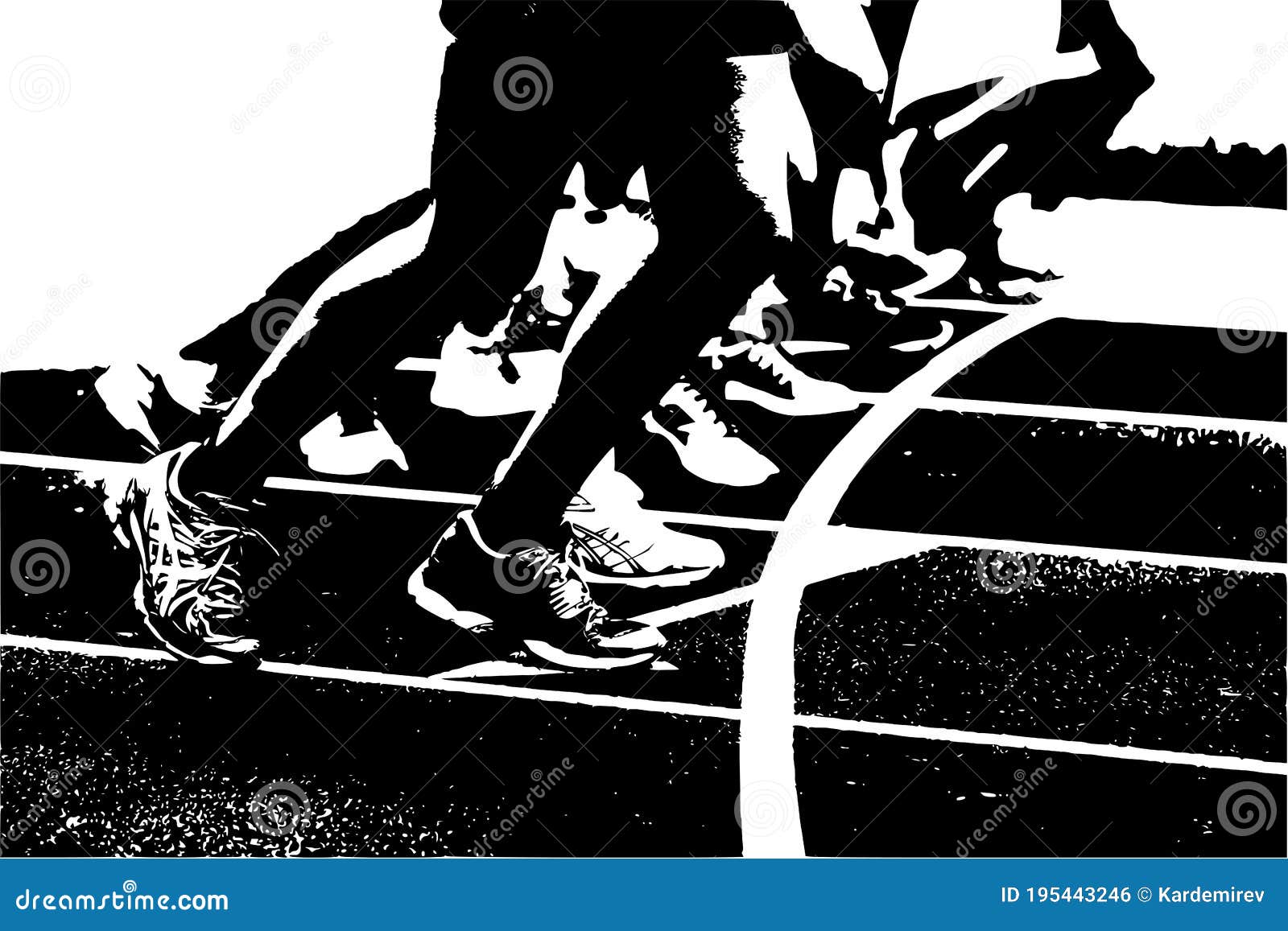 Vector Cartoon Sprint Stock Photos - Free & Royalty-Free Stock Photos ...