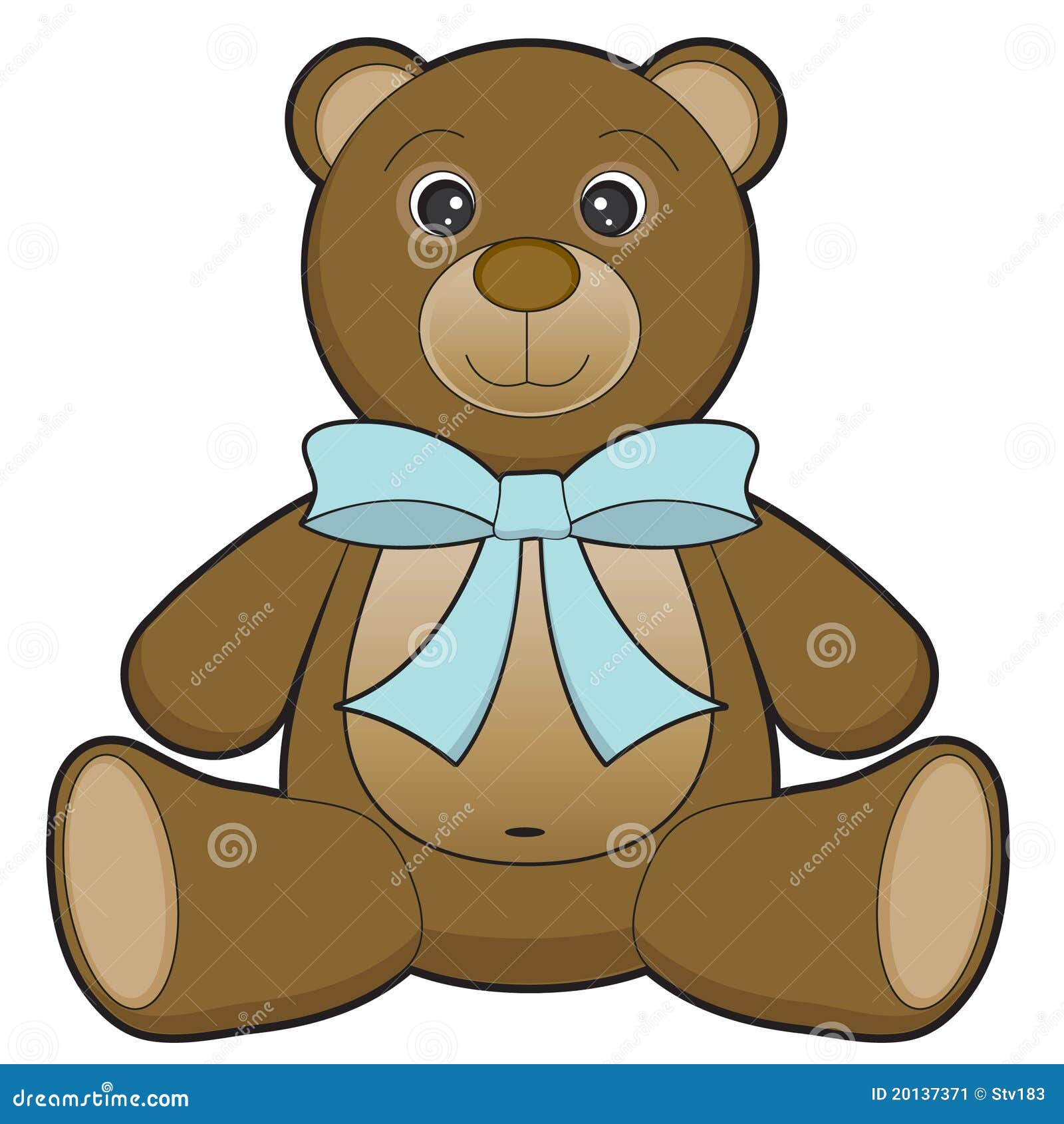 αντέξτε teddy διανυσματική απεικόνιση. εικονογραφία από childhood ...