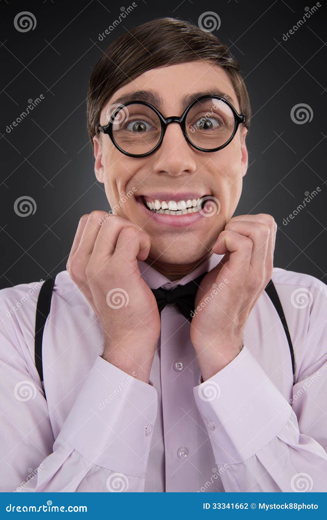 Ευτυχές nerd. στοκ εικόνες. εικόνα από lifestyle - 33341662