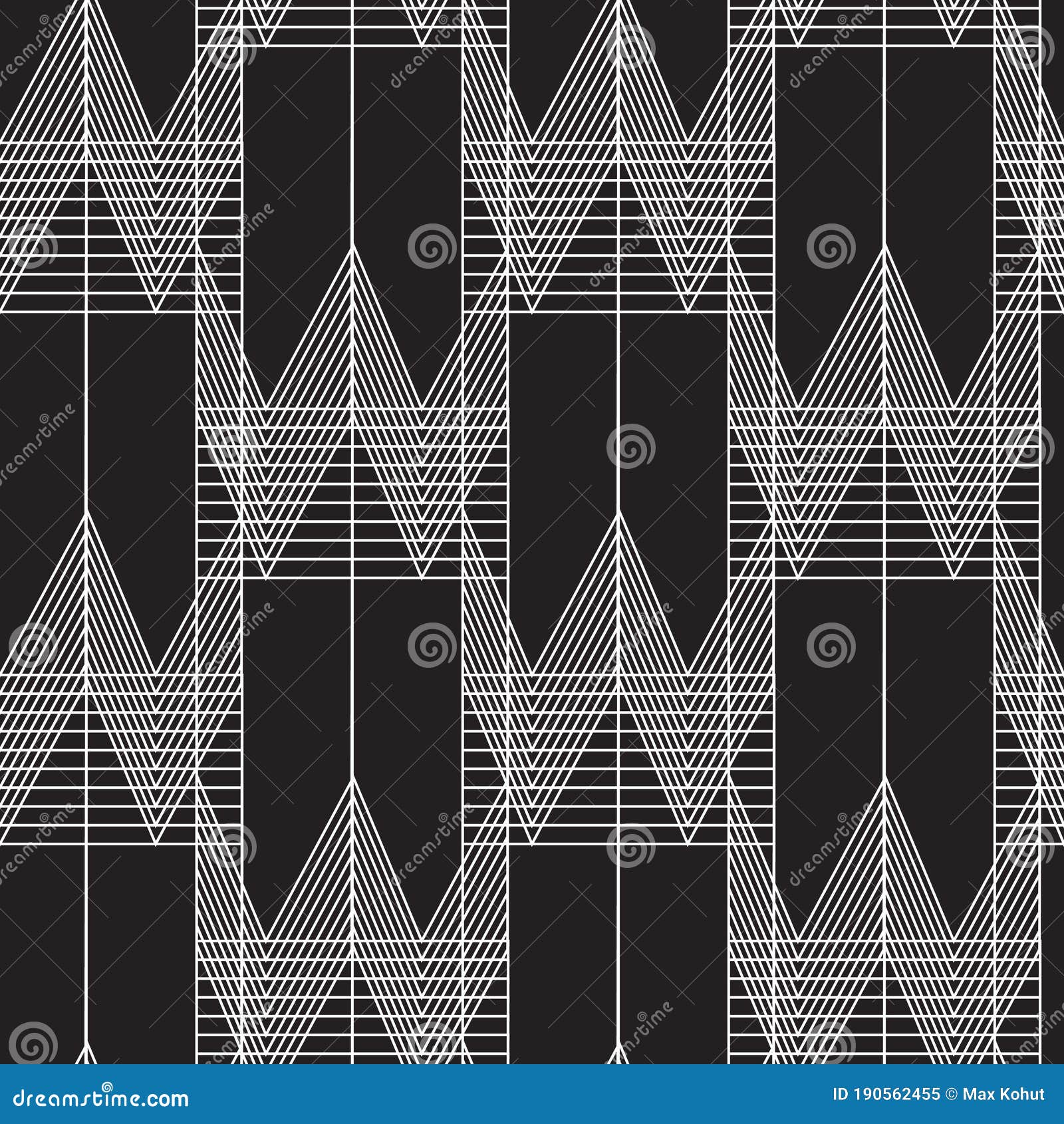 Vector Seamless Pattern with Grid Linear Arrows.Modern Stylish Texture ...