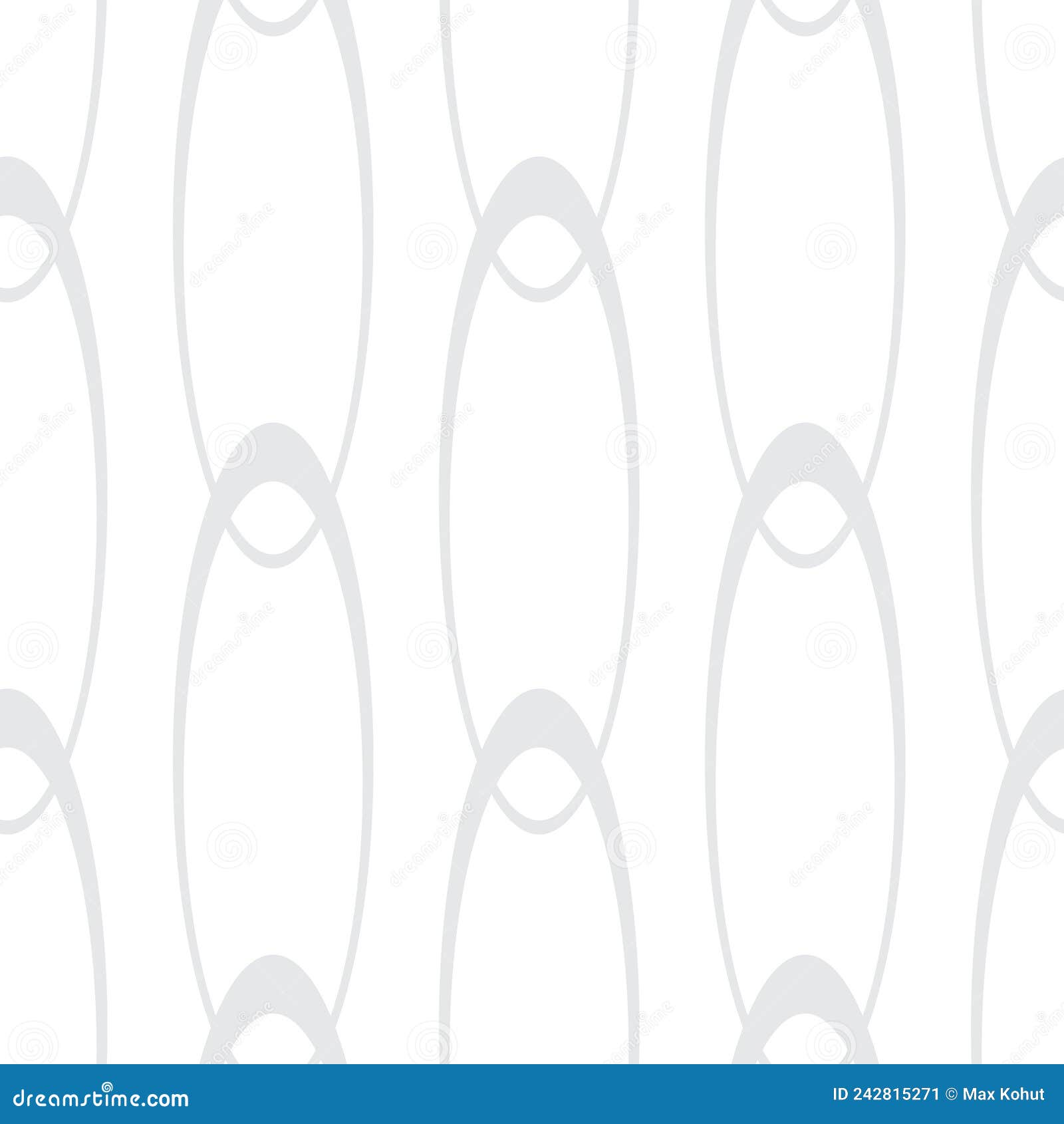 Vector Seamless Pattern with Simple Small Ovals Stock Vector ...