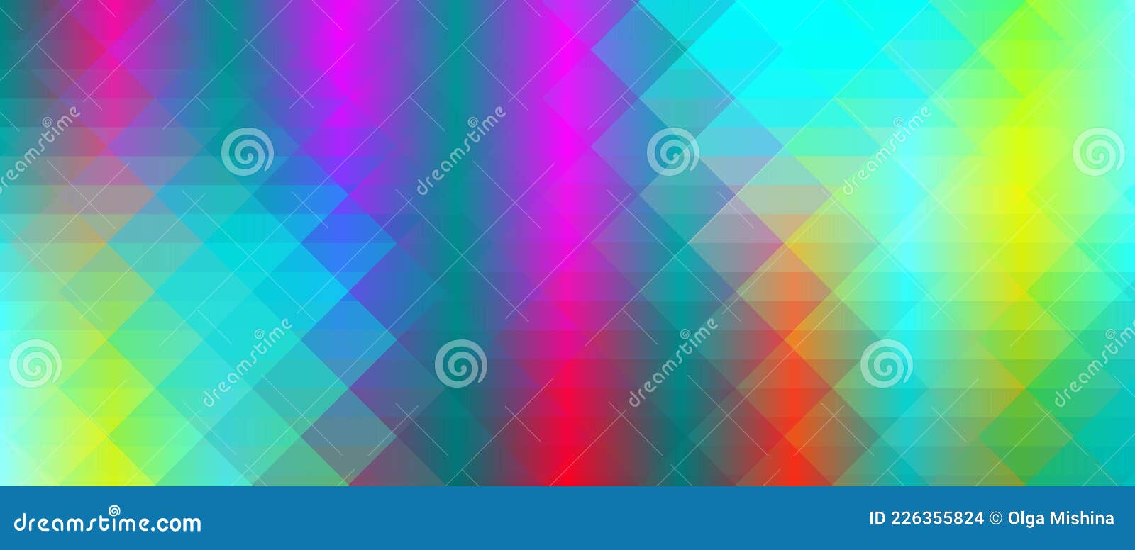Abstract Gradient Background. Mosaic Design. Texture Made of Geometric ...