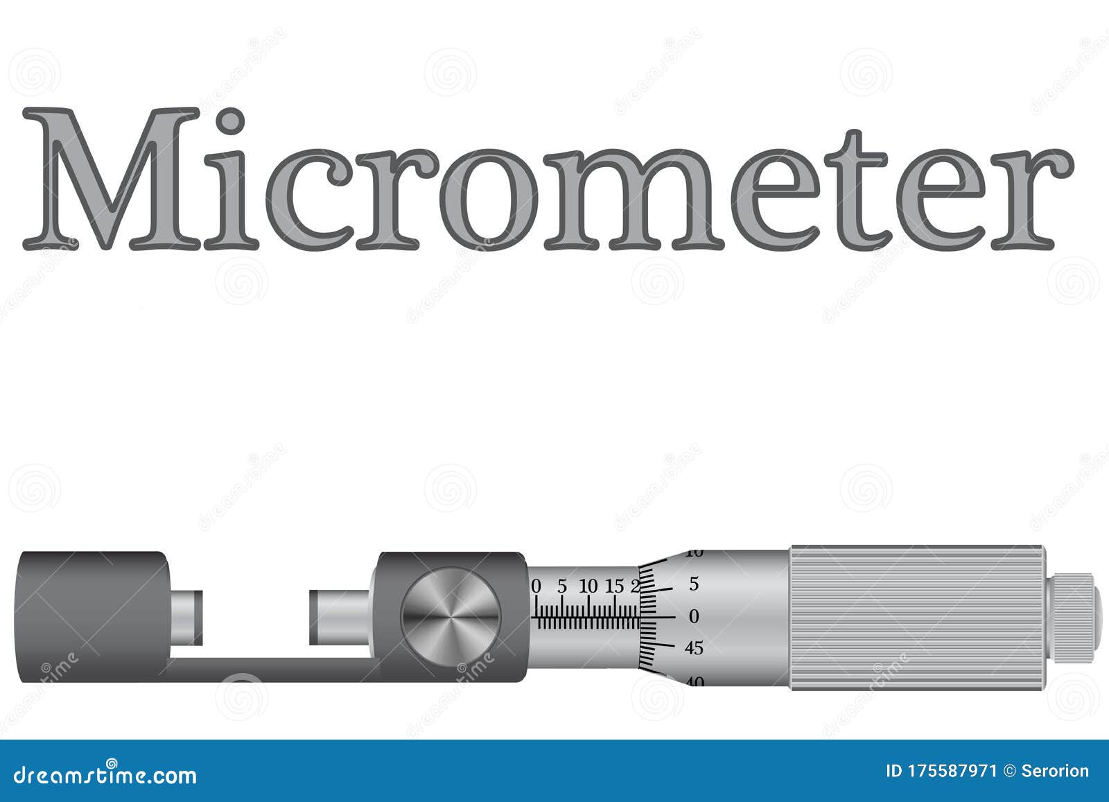 Micrometer - a Tool for High-precision Measurement of Length Stock ...
