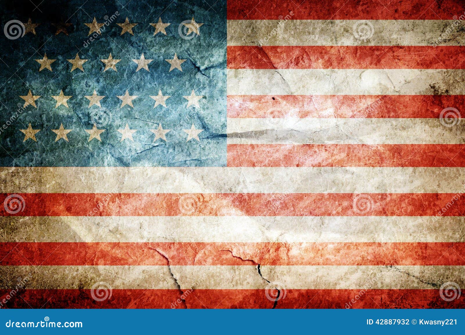 флаг США стоковое фото. изображение насчитывающей свобода - 42887932