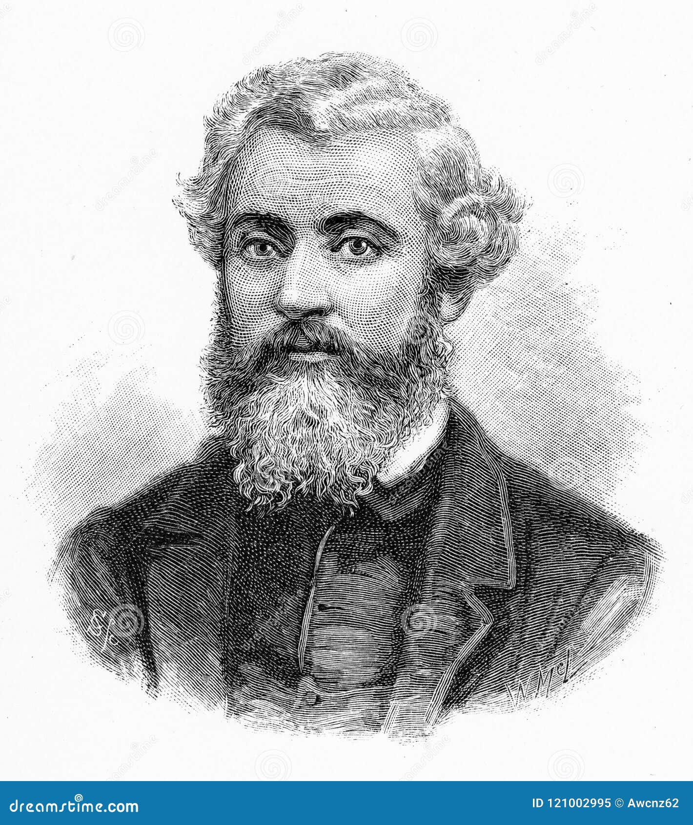 Â€ 1819 De John McKinlay « 1872 Image éditorial - Illustration du gravé ...