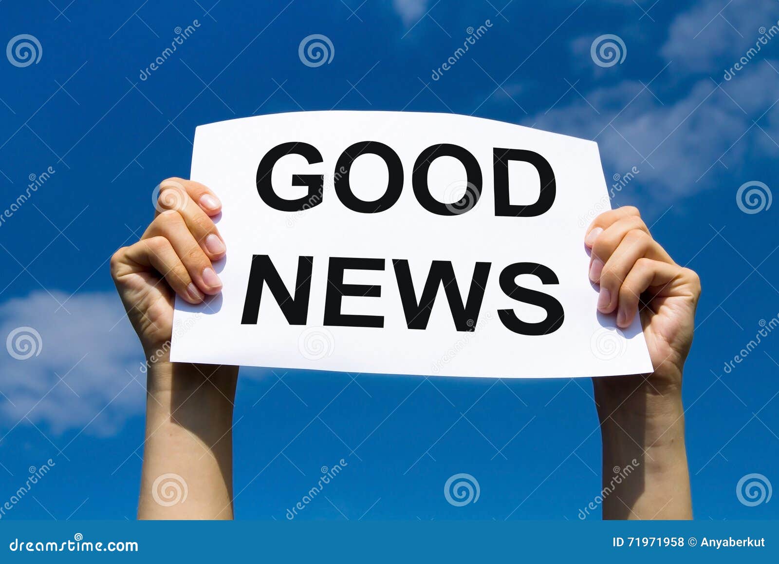 好消息 库存照片. 图片 包括有 通信, 极大, 更改, 周年纪念, 藏品, 背包, 媒体, 消息, 看板卡 - 71971958