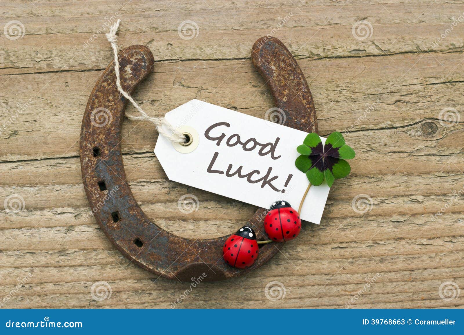 Good luck 库存图片. 图片 包括有 英语, 标签, 叶子, 河床, 会议室, 幸福, 红色, 瓢虫 - 39768663