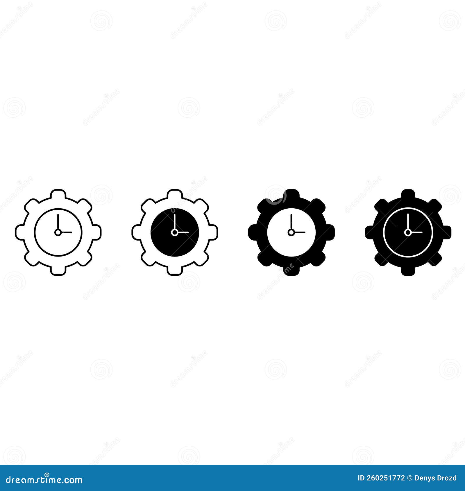 时间管理图标矢量集. 截止图示签名. 时间轴符号或徽标. 向量例证 - 插画 包括有 要素, 按钮: 260251772