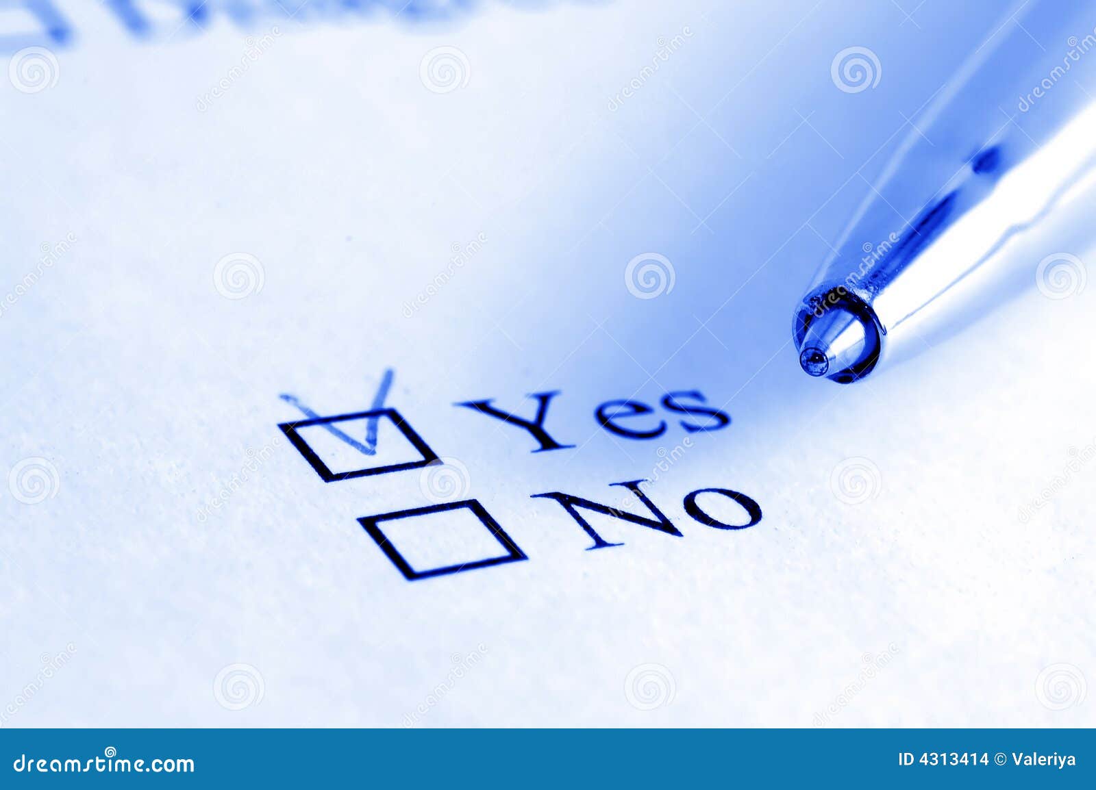 YES 库存照片. 图片 包括有 选择, 装载, 页面, 检查, 纸张, 观点, 商业, 墨水, 绷带, 光泽 - 4313414