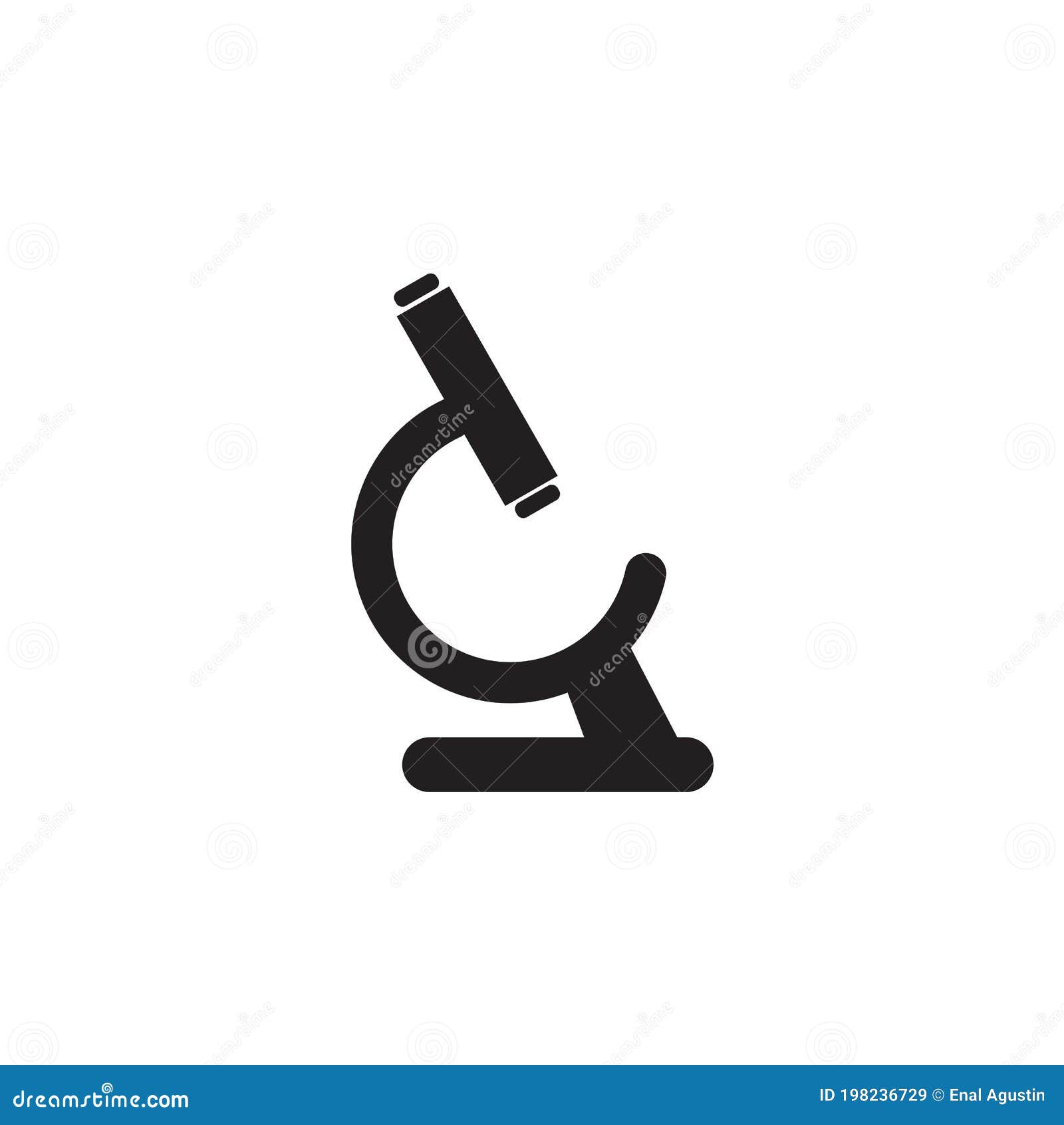 显微镜标志符号设计模板 向量例证. 插画 包括有 设计, 教育, 化学, 切片检查法, 医疗, 图标, 商业 - 198236729