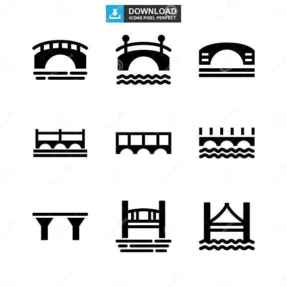 桥图标或徽标孤立符号符号矢量图 向量例证. 插画 包括有 投反对票, 拱道, 柱子, 要素, 概念, 蓝色 - 171599861