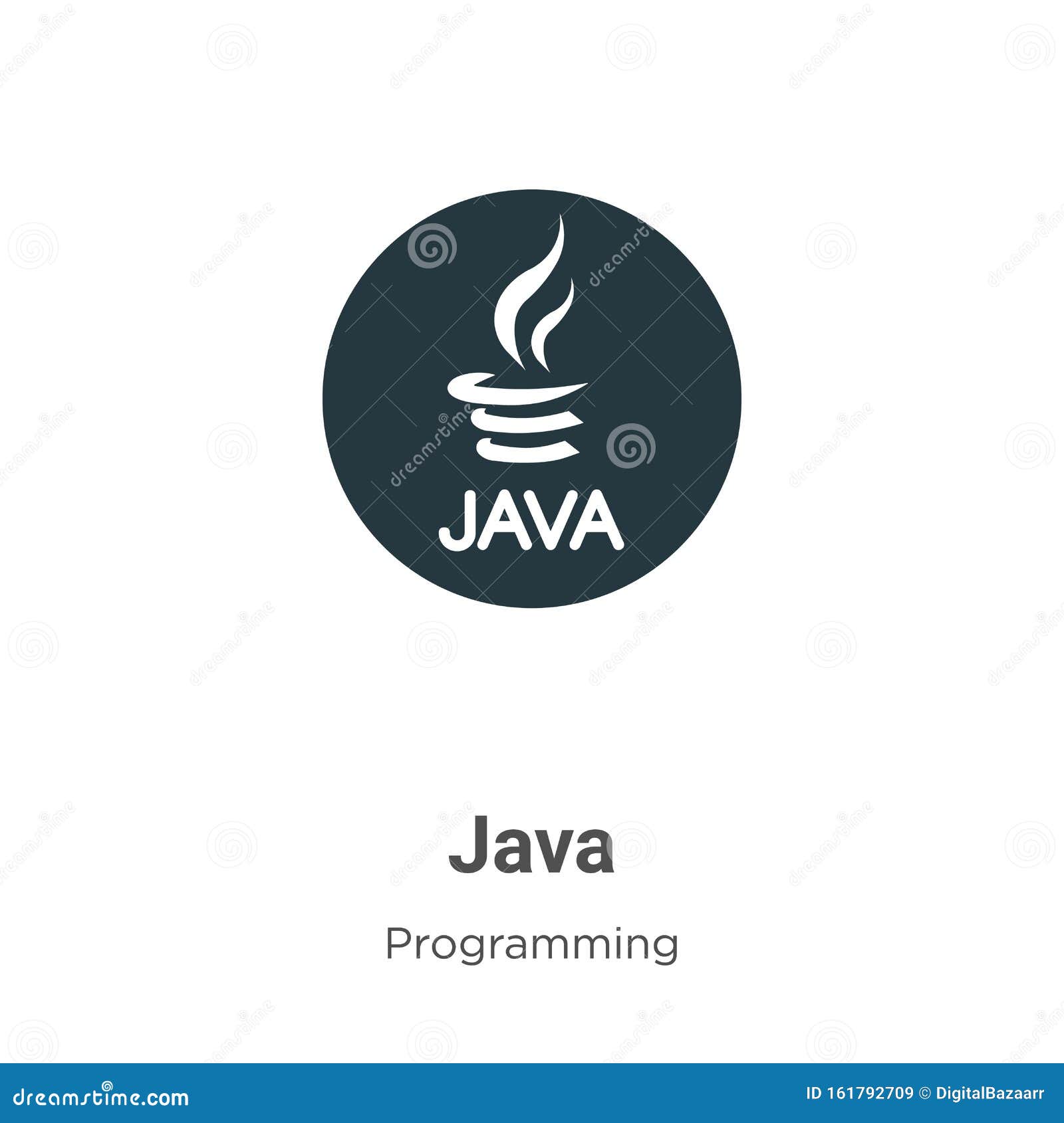白色背景上的Java矢量图标 基于移动概念的现代编程集的平面矢量java图标符号 向量例证 - 插画 包括有 设计, 优化: 161792709