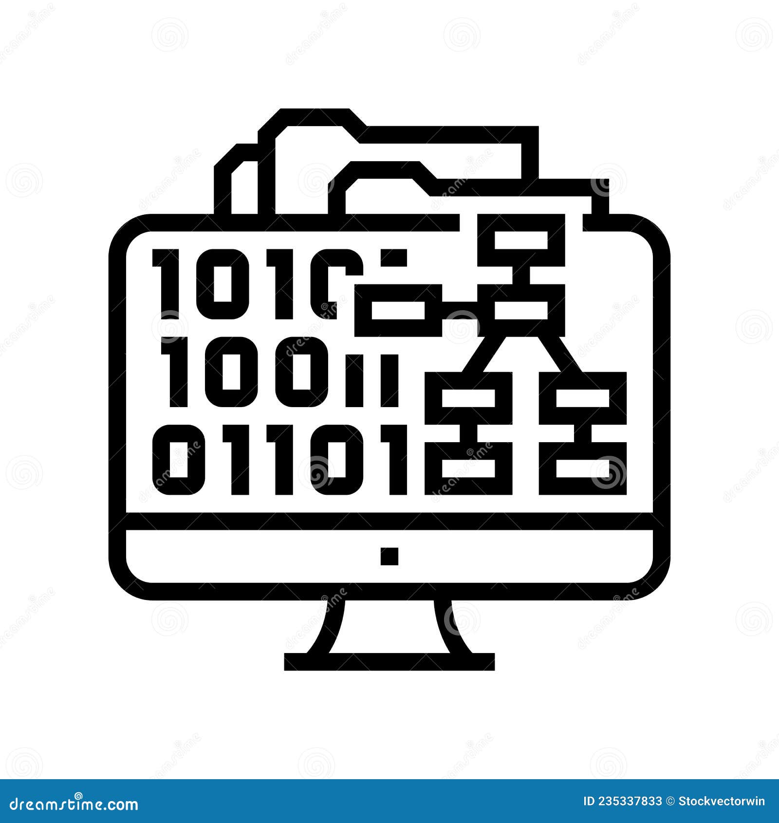 系统软件线图标矢量图插图 向量例证. 插画 包括有 平台, 固件, 编码, 工程, 数字式, 数据, 发展 - 235337833