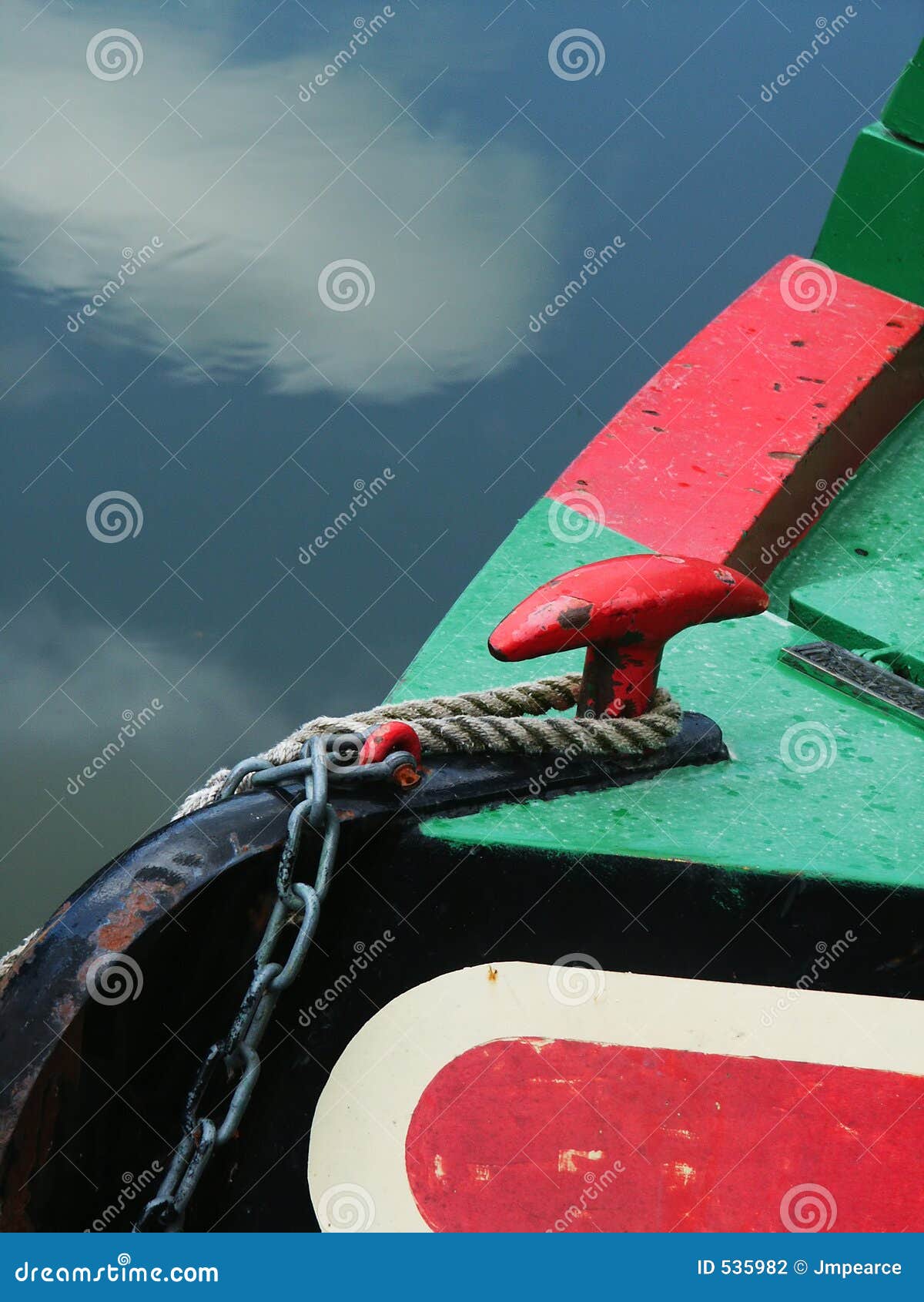 0010canalboatrope stock photo. Image of rope, tether, boats - 535982