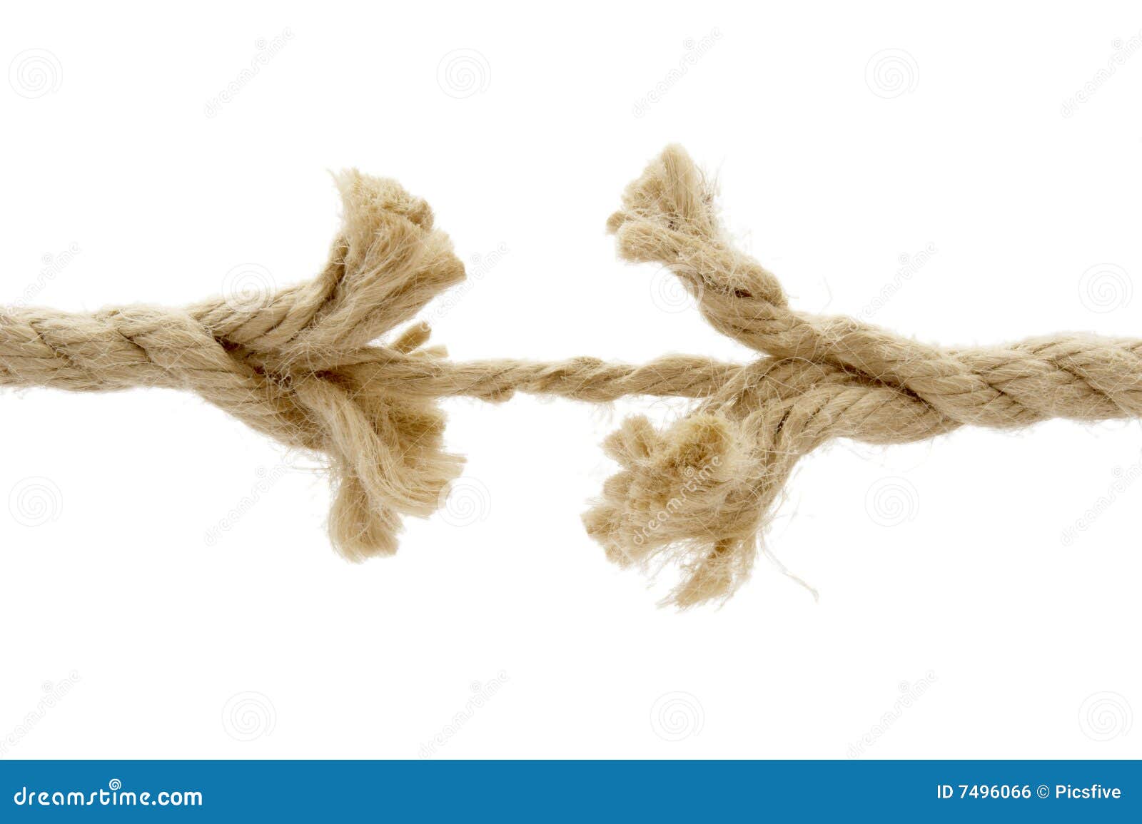 1 corde coupée photo stock. Image du rupture, branché - 7496066