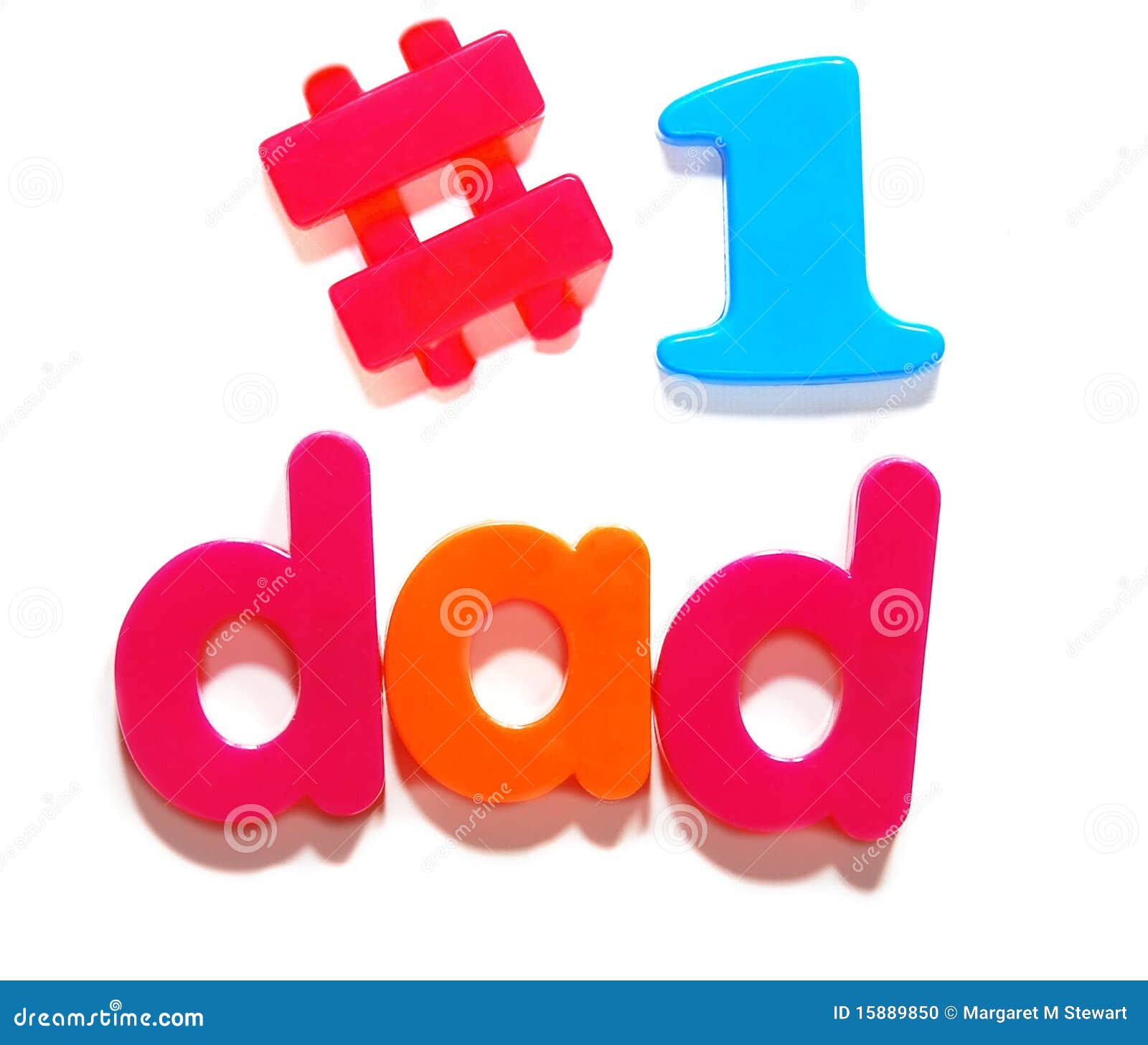 #1 dad stock photo. Image of tradition, letters, motto - 15889850
