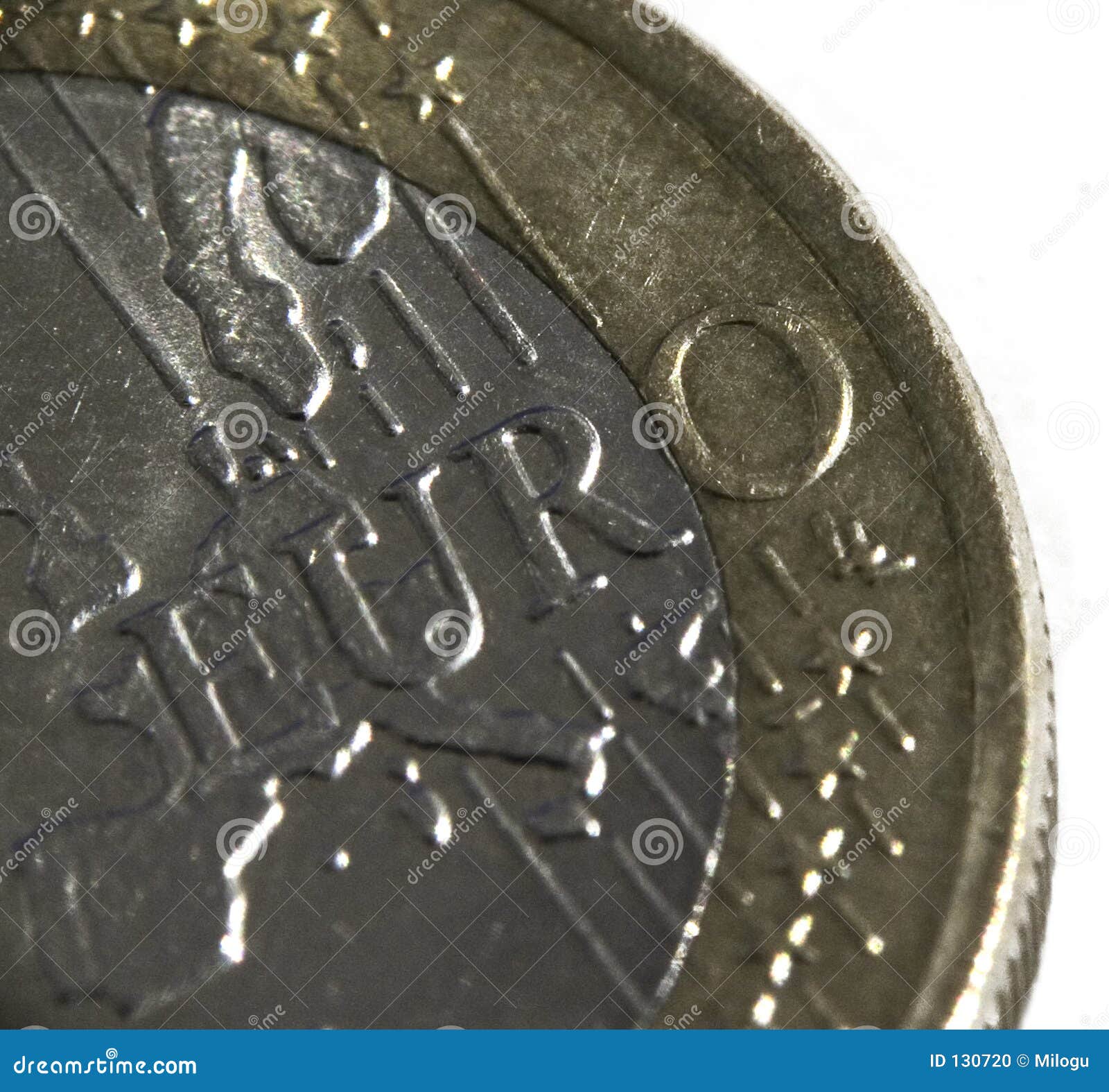 1 euro stock photo. Image of monney, country, europe, gold - 130720