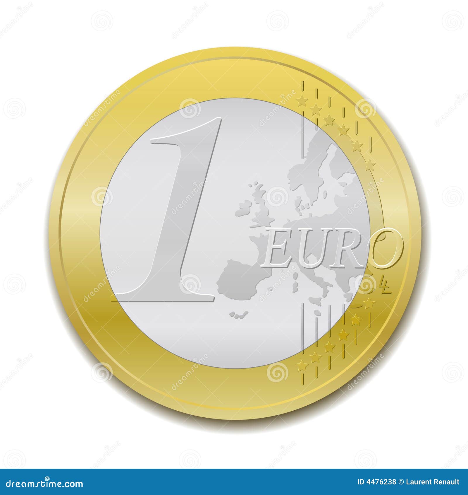 Euro Coin Rotating Gif Animation Sprite Sheet Vector Illustration ...