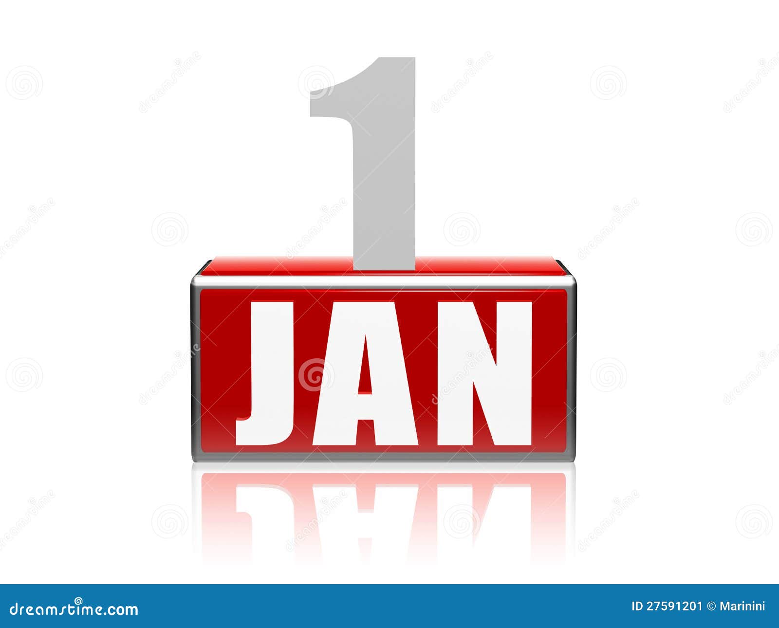 1 Jan - Ciphers and Letters in Block Stock Illustration - Illustration ...