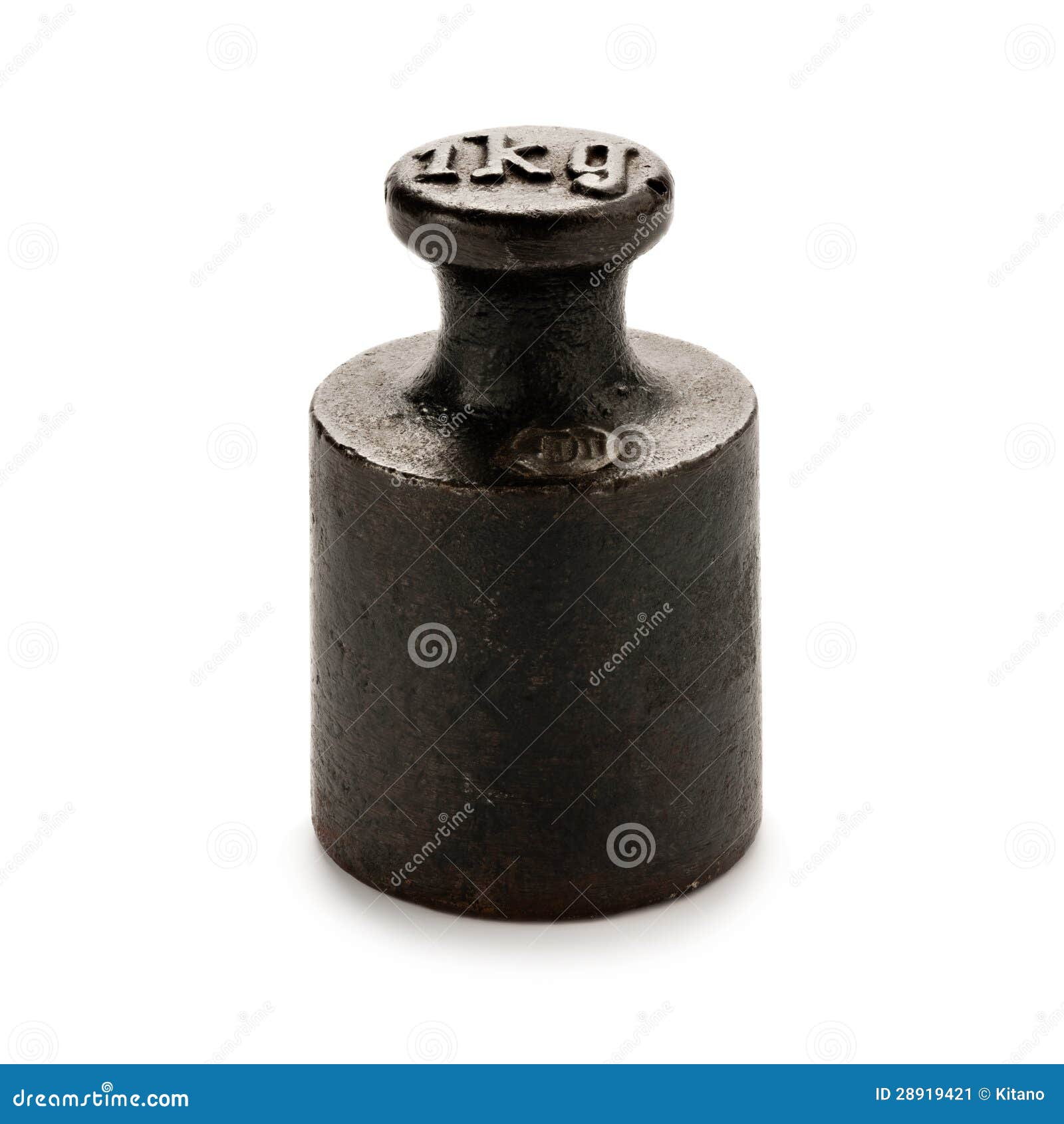 1 Kilo - Het Gewicht Van De Kaliberbepaling Stock Afbeelding - Image of ...