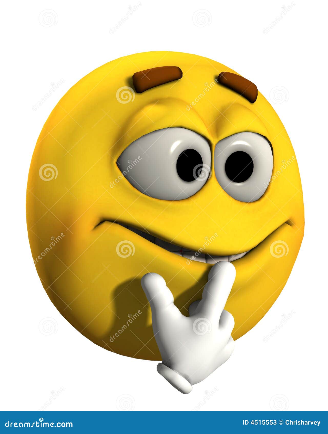 1 perplexe illustration stock. Illustration du émotion - 4515553