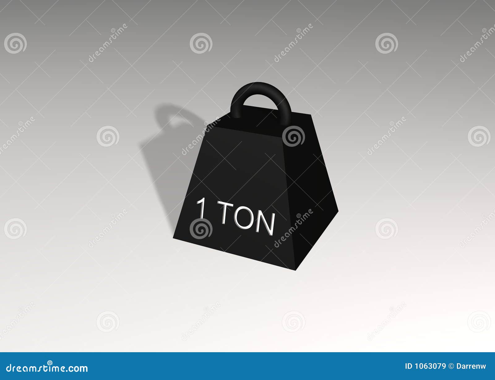 1 Ton stock illustration. Illustration of graphic, measurement - 1063079