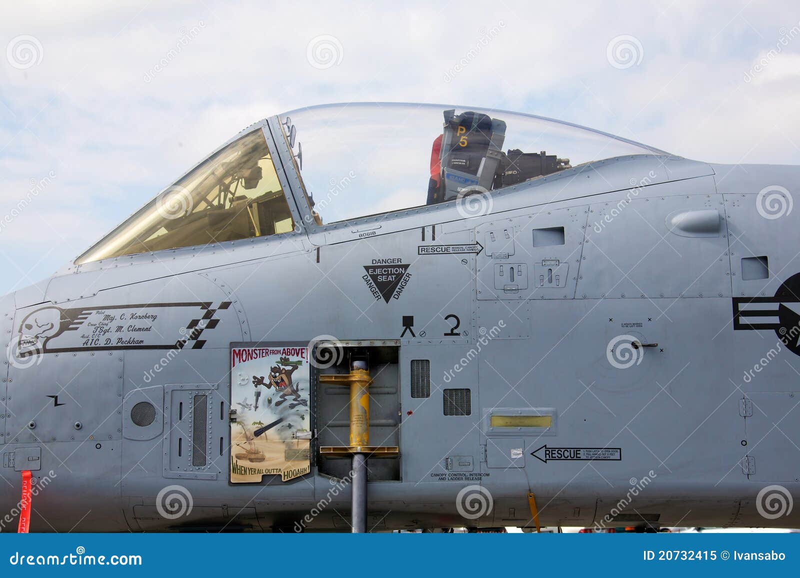 A-10 cockpit editorial image. Image of aircraft, force - 20732415