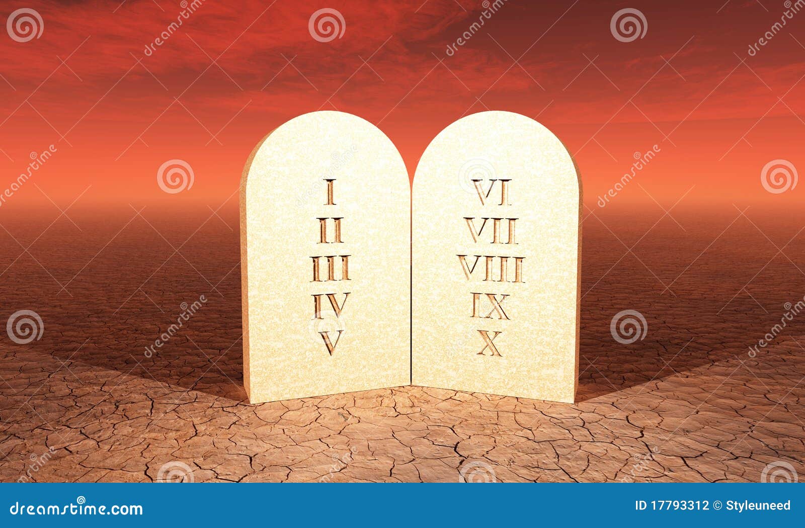 10 Commandments On Stone Tablet Stock Photo | CartoonDealer.com #17793312