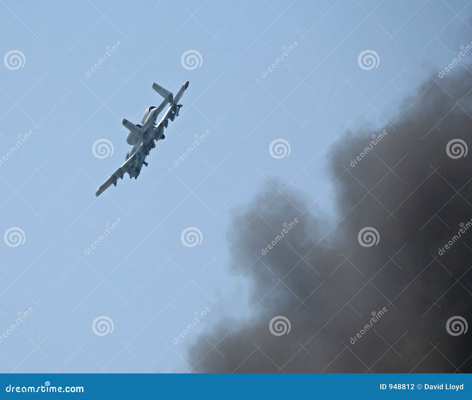 A-10 Ground Attack Aircraft Stock Photo - Image of precision, bombing ...