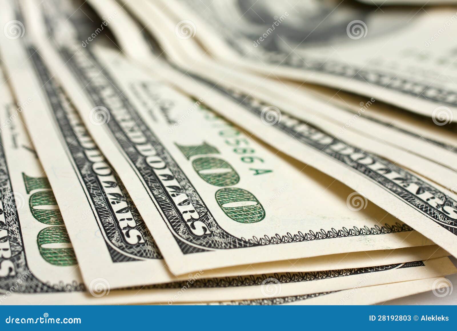 $100 banknotes stock image. Image of payments, american - 28192803