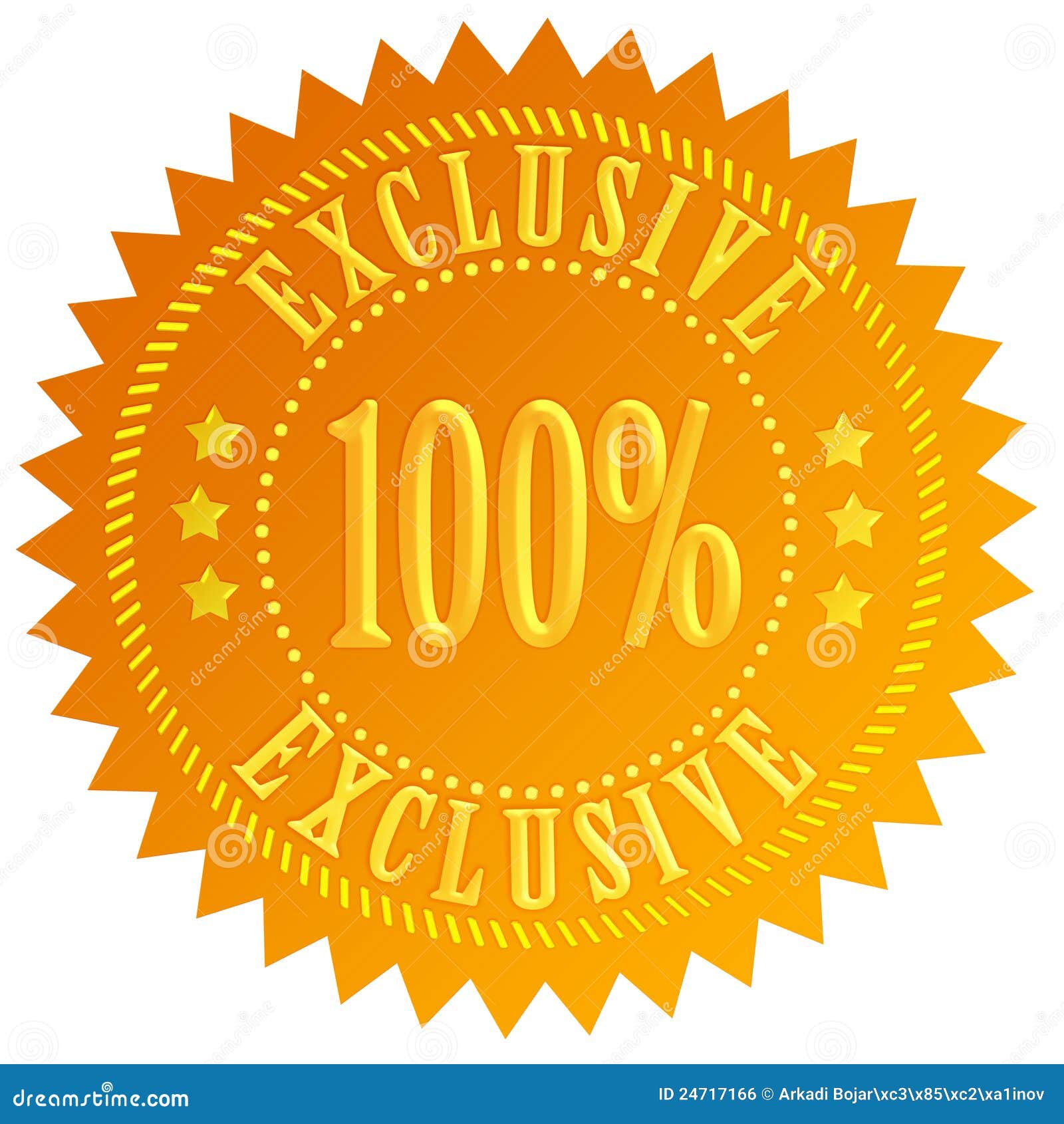 100 exclusive icon stock illustration. Illustration of badge - 24717166