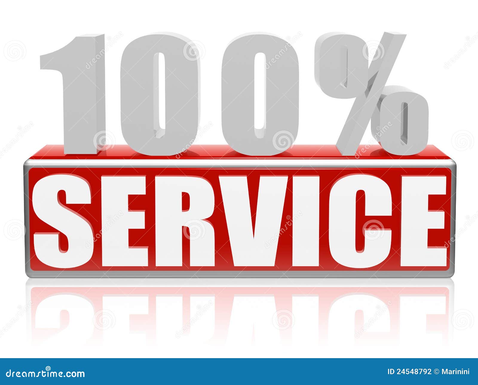 100 service stock illustration. Illustration of market - 24548792