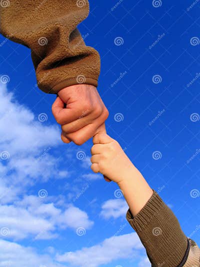 Сhild-daddy-hand stock photo. Image of join, children, family - 143448