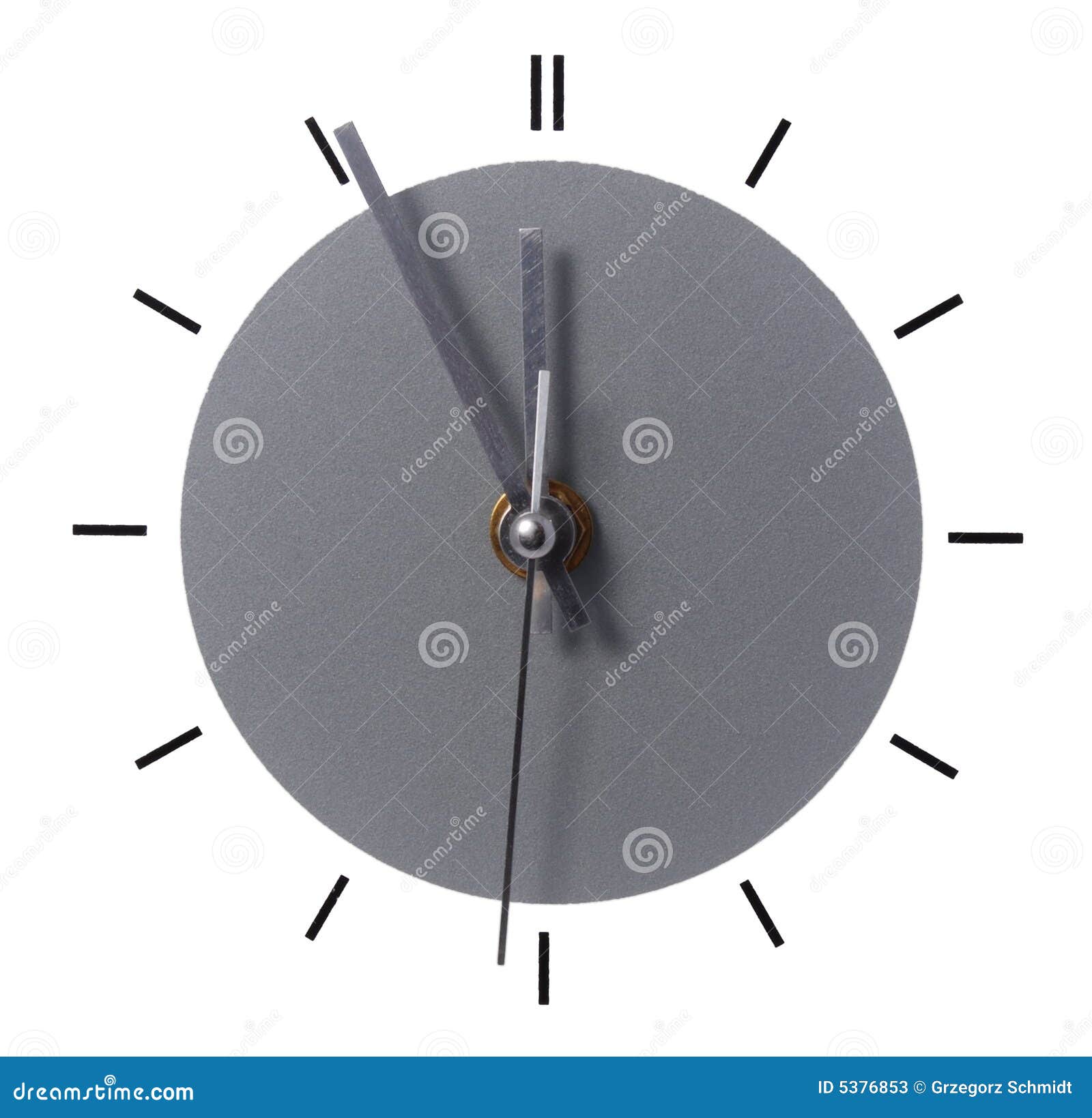 11:55 clock stock image. Image of deadline, hands, passing - 5376853