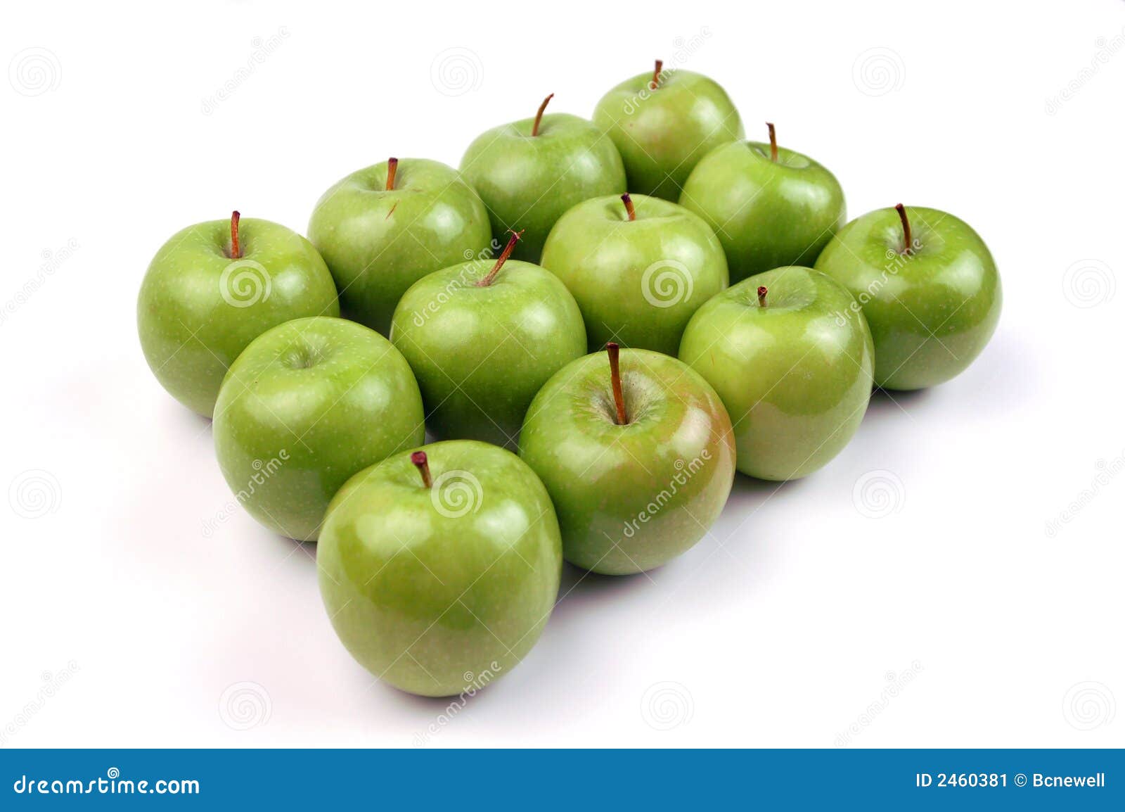 12 maçãs imagem de stock. Imagem de dieta, comparar, produto - 2460381