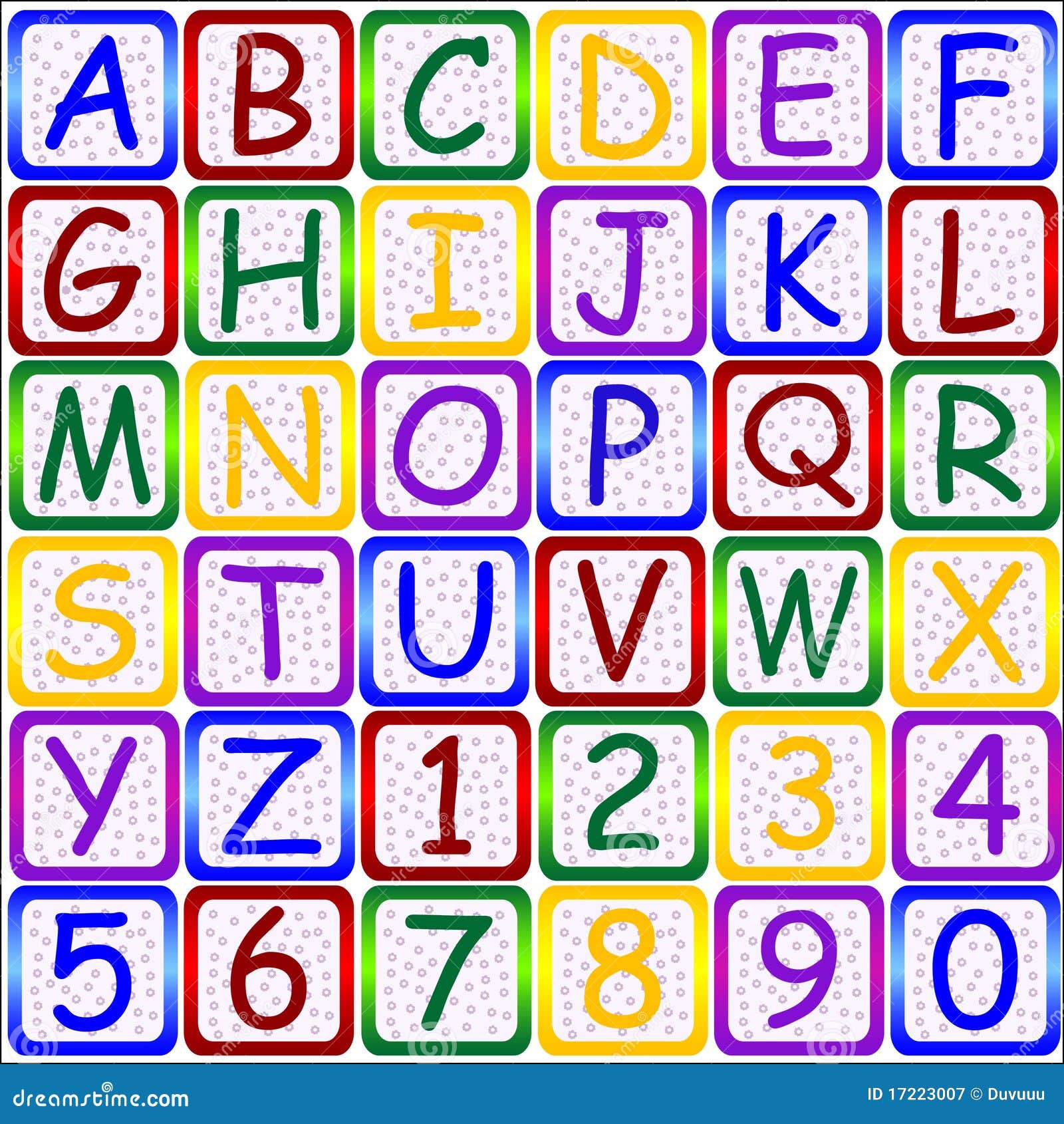 123 abc-bokstavsnummer stock illustrationer. Illustration av färger ...