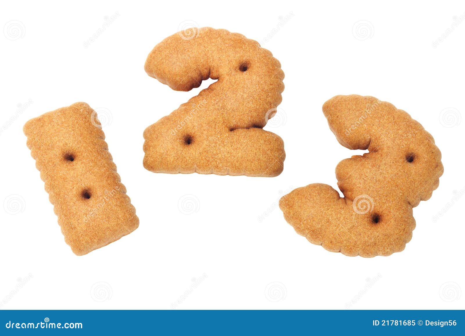123 Galletas Numéricas Del Chocolate Imagen de archivo - Imagen de ...