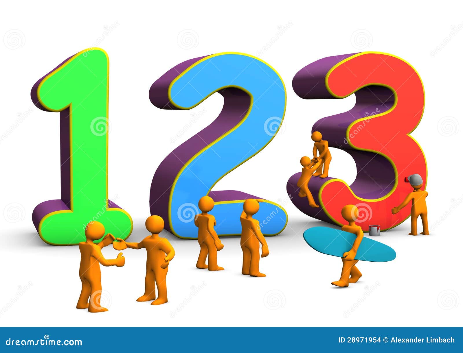 123 Math stock illustration. Illustration of toons, woman - 28971954