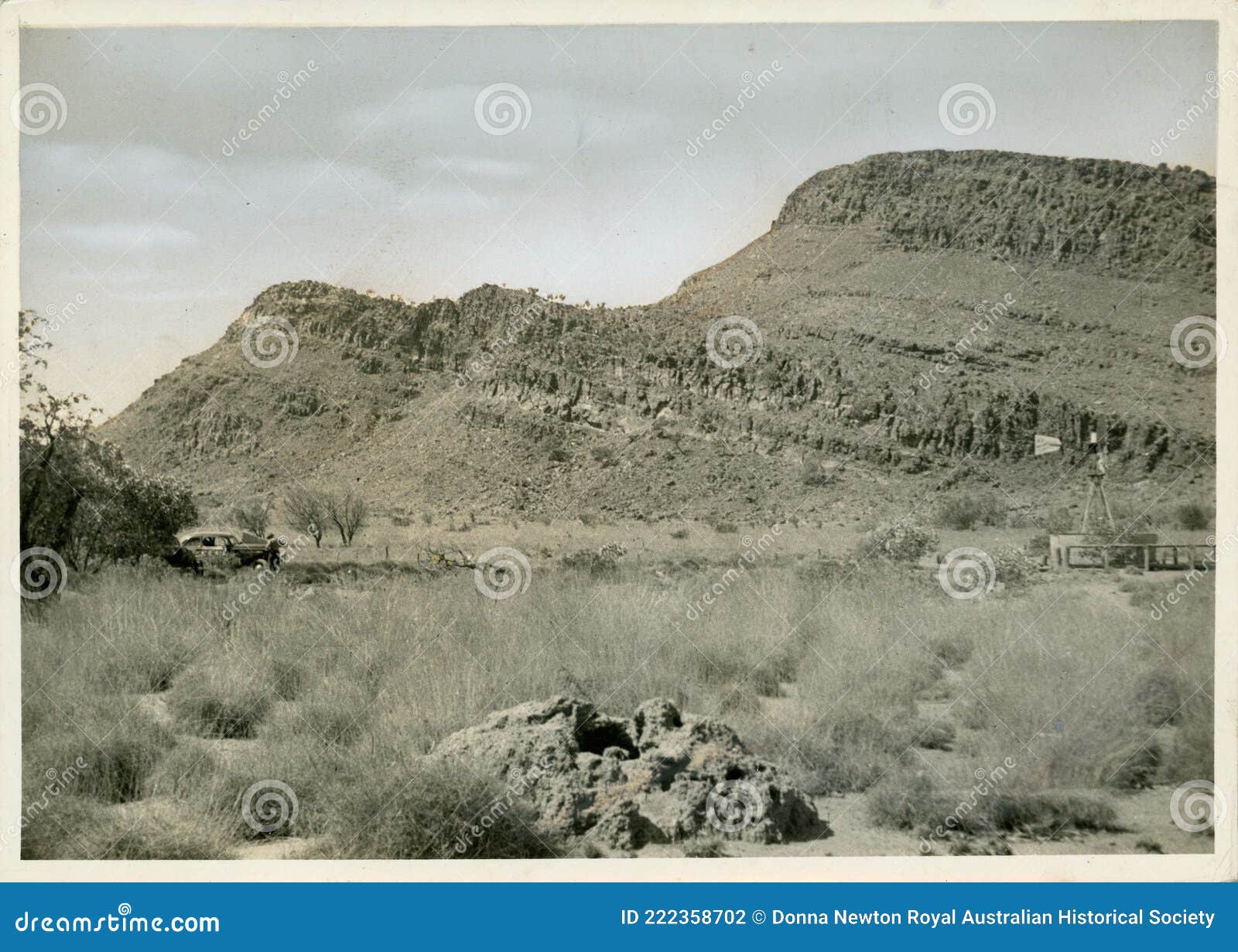 15. Windmill Bore At The Base Of The Grant Range Picture. Image: 222358702