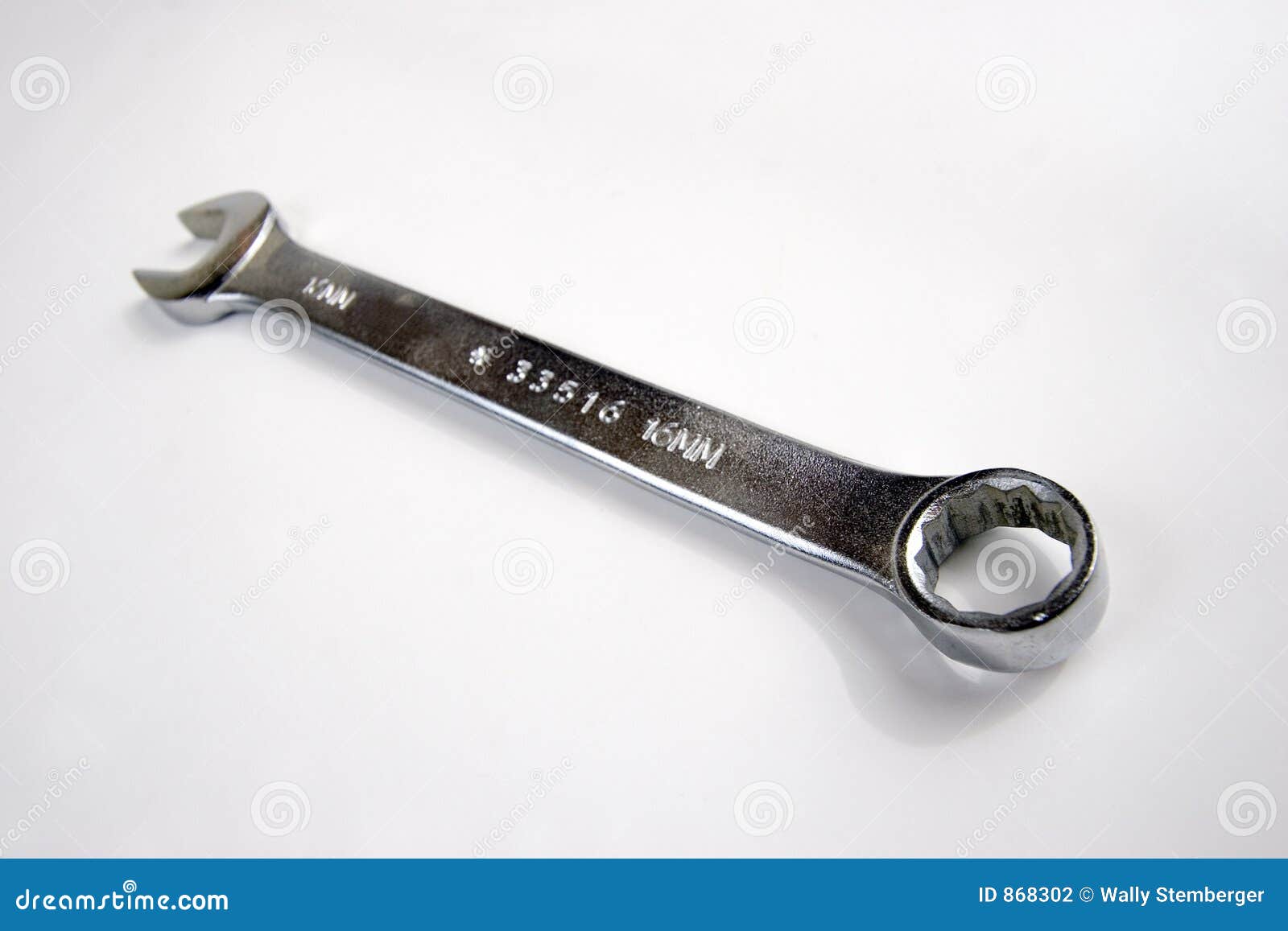 16mm wrench stock photo. Image of bolt, shop, ability, handle - 868302