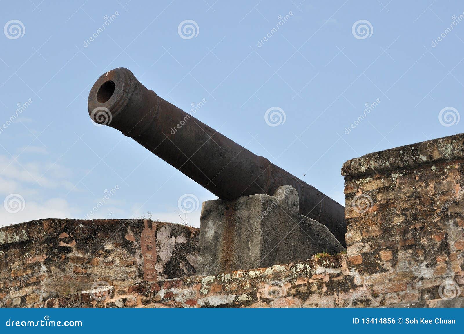 1700s British Cannon stock photo. Image of cannon, castle - 13414856