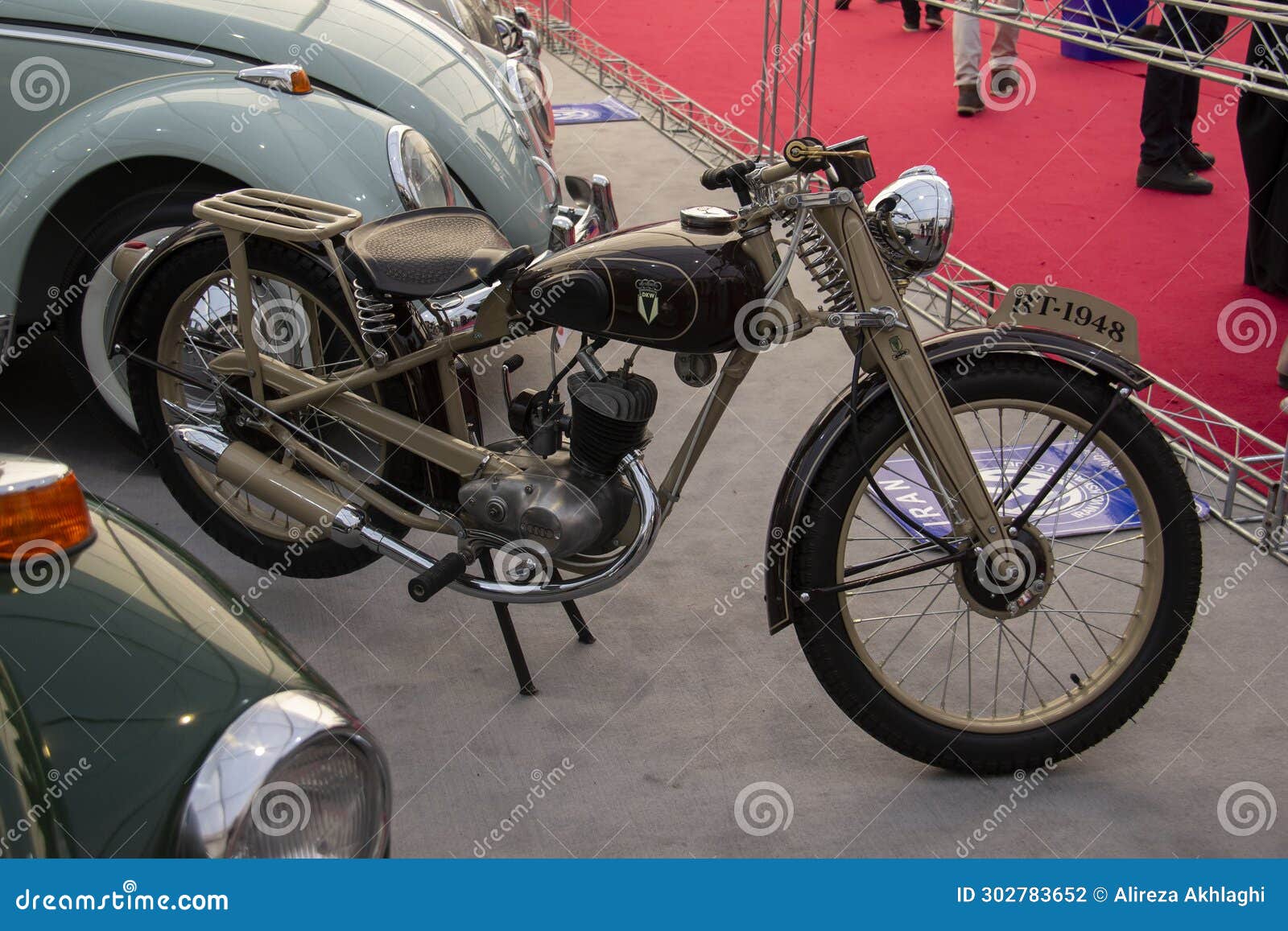 172 DKW RT 125 (1948) Motorcycle Editorial Photography - Image of ...