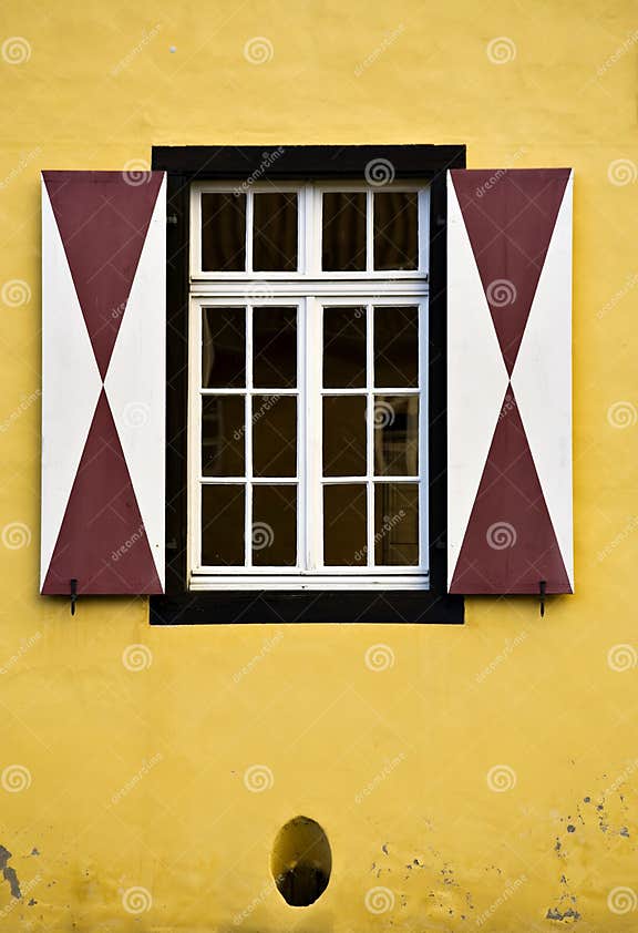 17th century window stock photo. Image of yellow, rhineland - 7399962