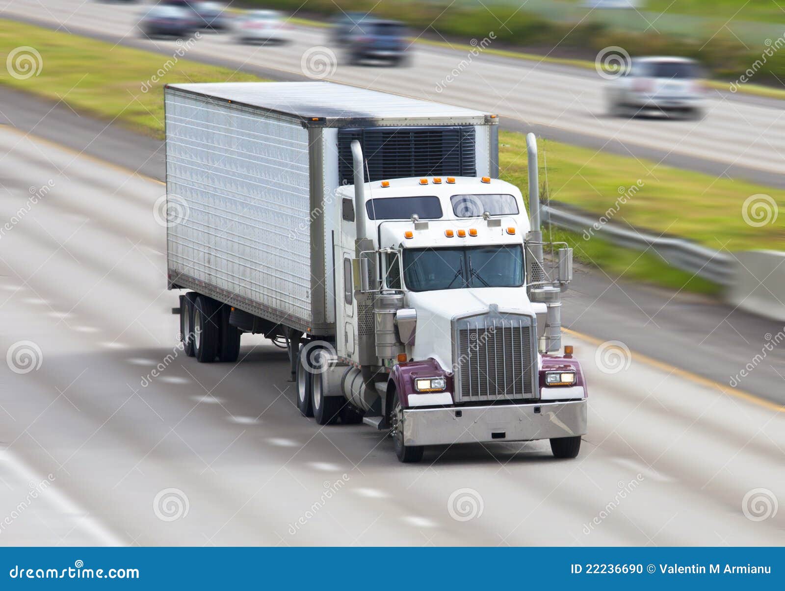 18 wheeler stock photo. Image of truck, haul, freight - 22236690