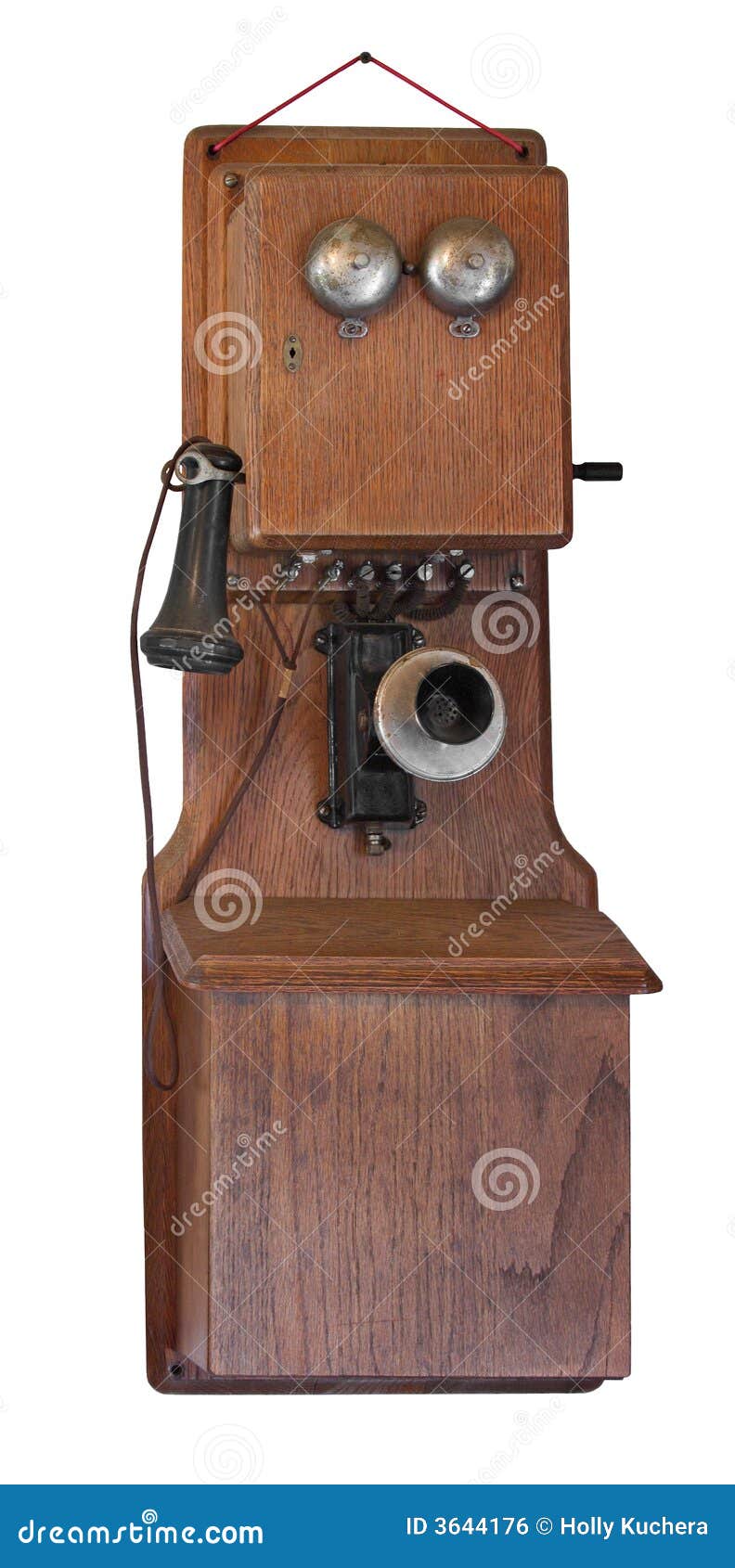 1900 s Telephone on White stock photo. Image of vintage - 3644176